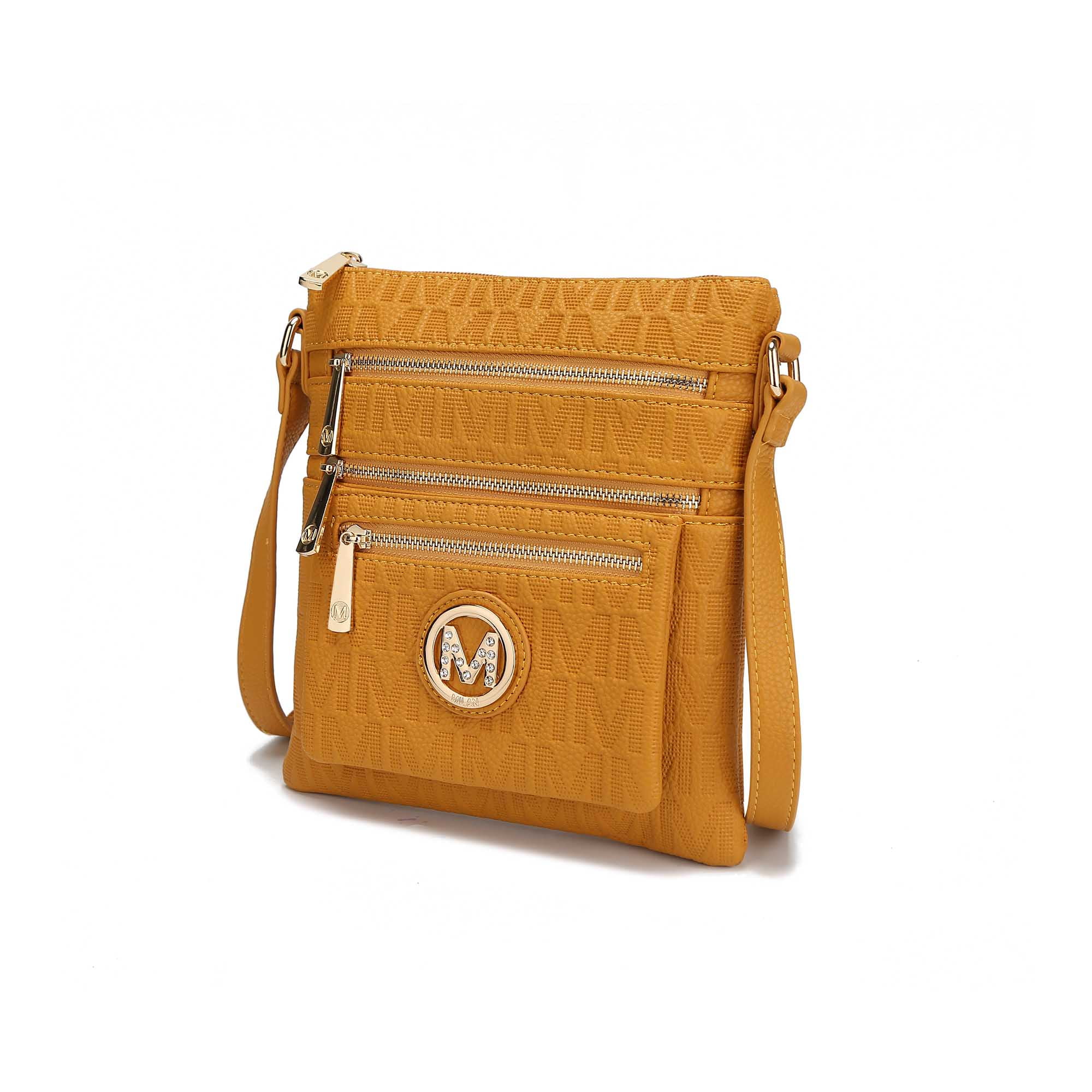 MKF Collection Jessy Women's Crossbody Bag, M Signature Vegan Leather ...
