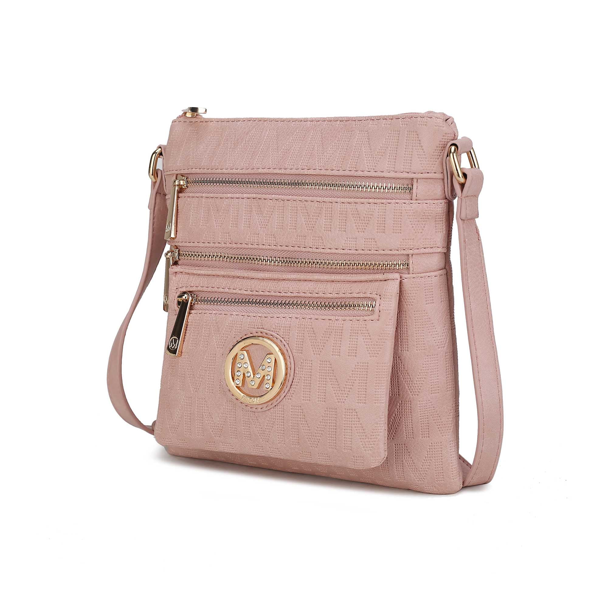 MKF Collection Jessy Women's Crossbody Bag, M Signature Vegan Leather ...