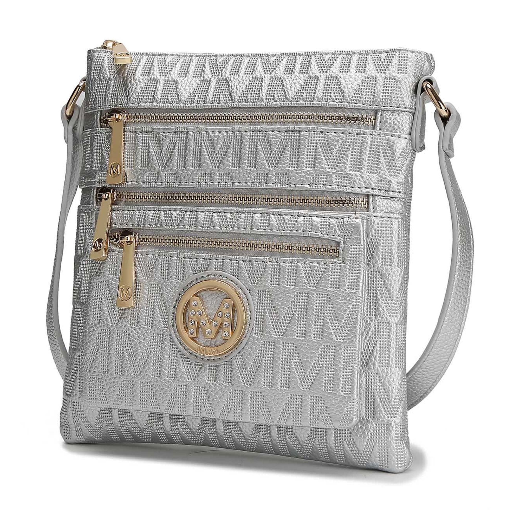 MKF Collection Jessy Women's Crossbody Bag, M Signature Vegan Leather ...