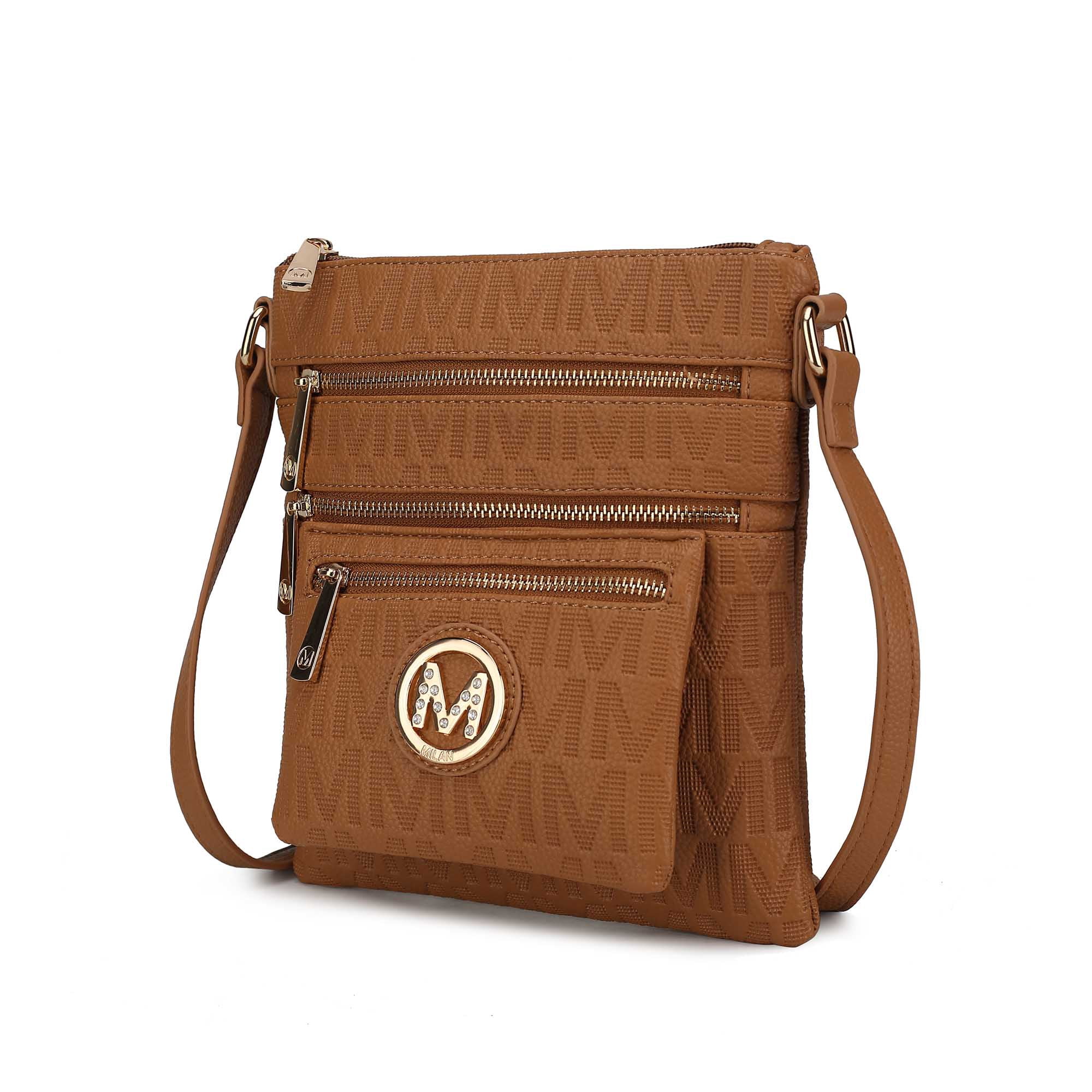 MKF Collection Jessy Women's Crossbody Bag, M Signature Vegan Leather ...