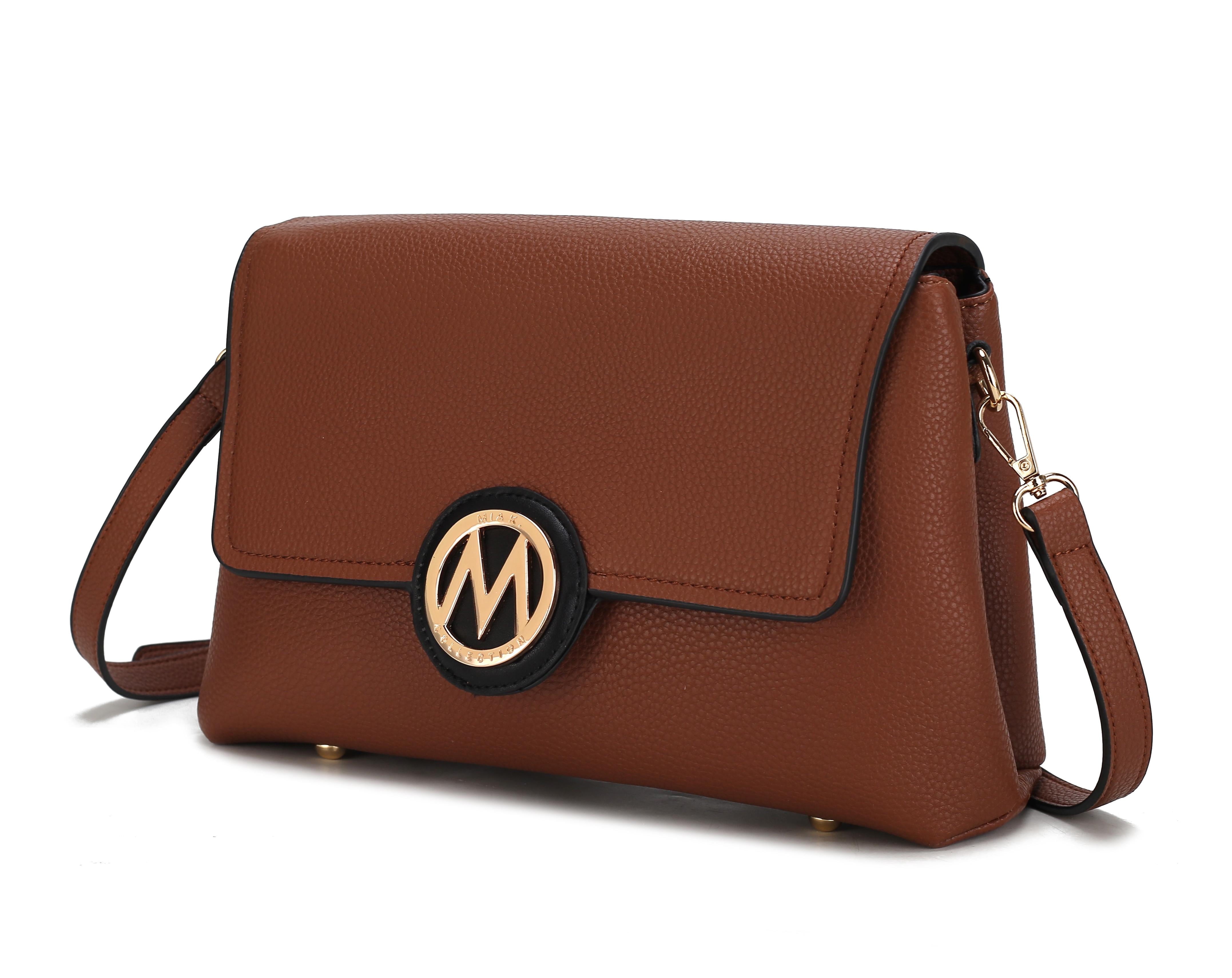 MKF Collection Johanna Crossbody Bag for women, Vegan Leather Shoulder ...