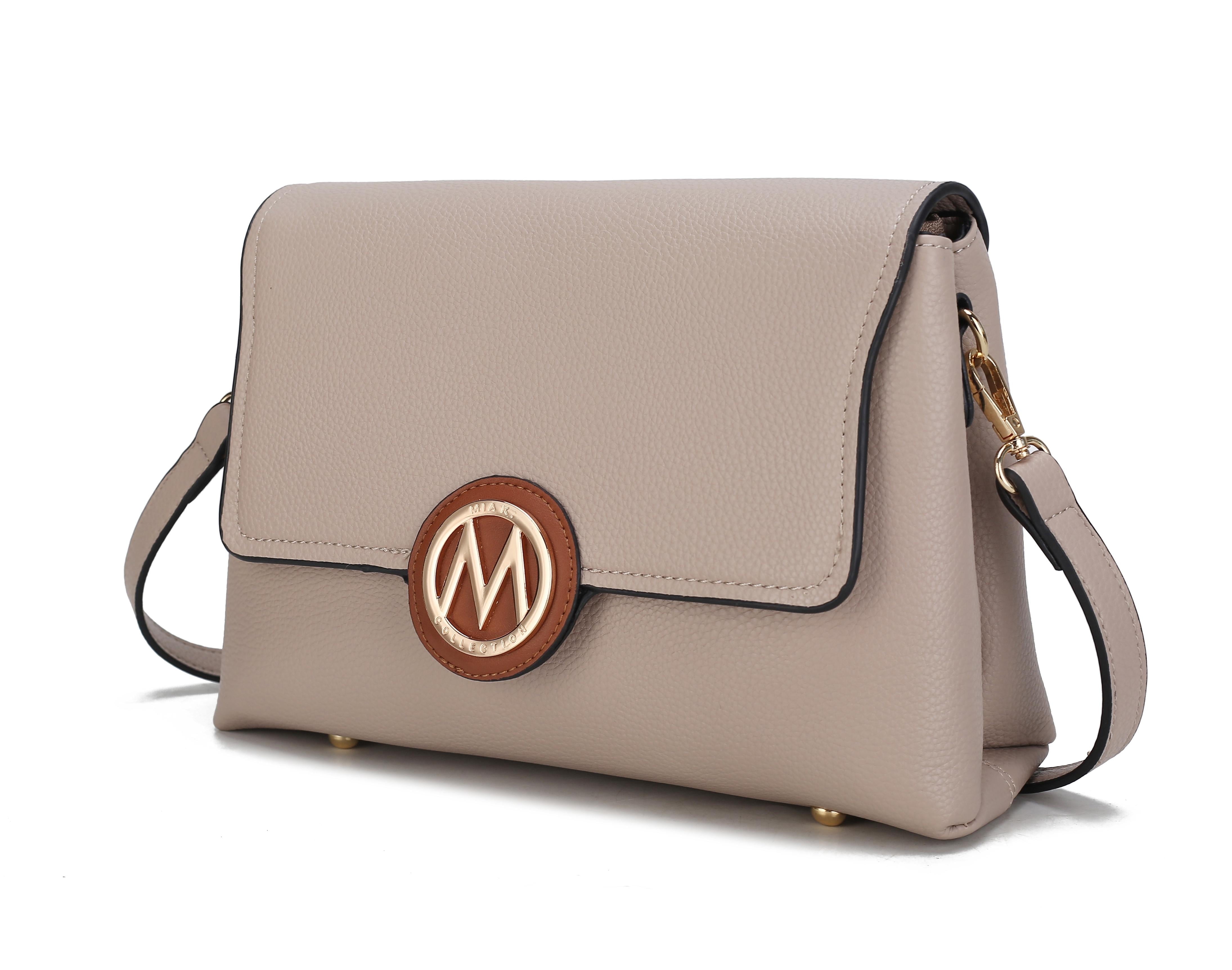 MKF Collection Johanna Crossbody Bag for women, Vegan Leather Shoulder ...