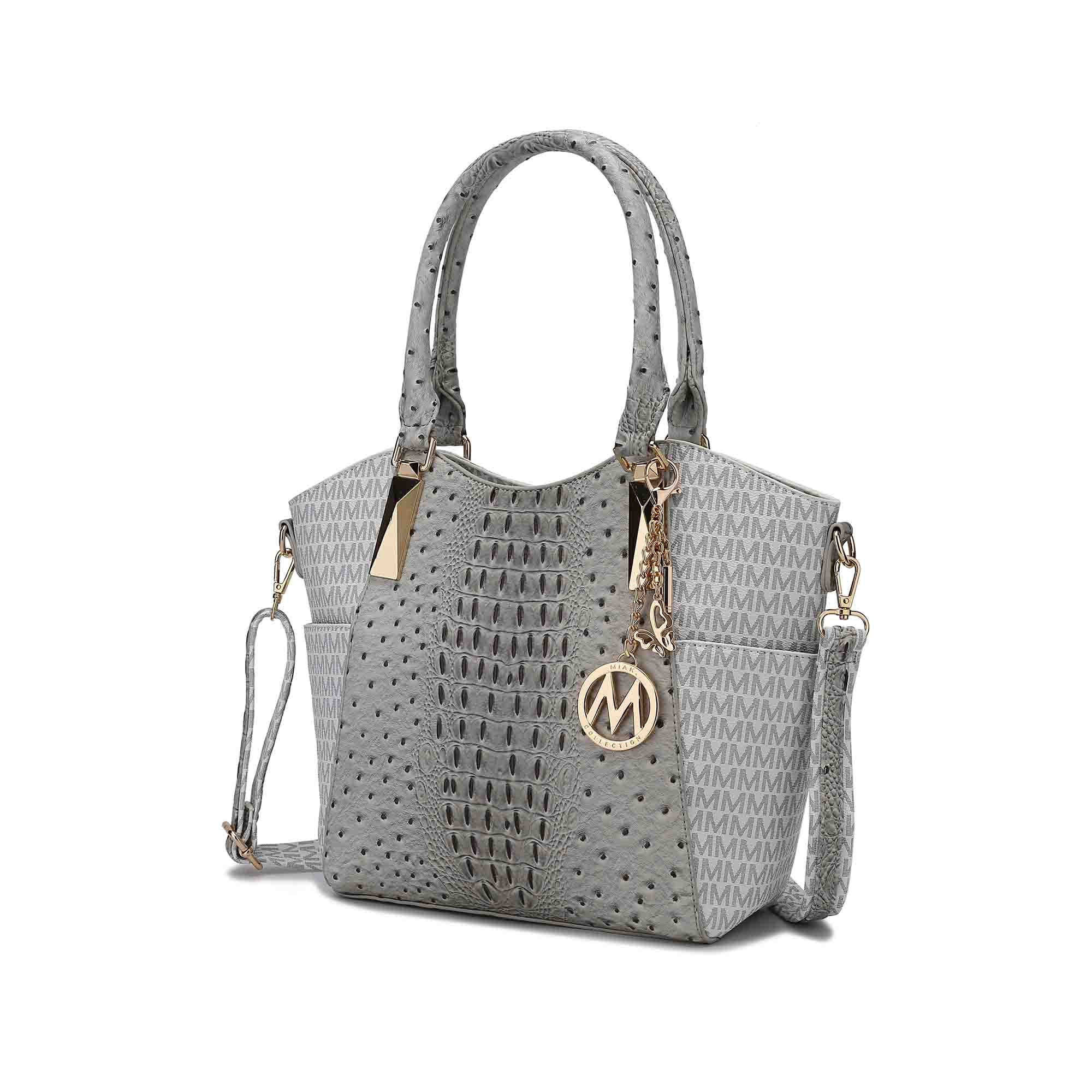 MKF Collection Kristal M Signature Women's Tote Handbag by Mia K ...