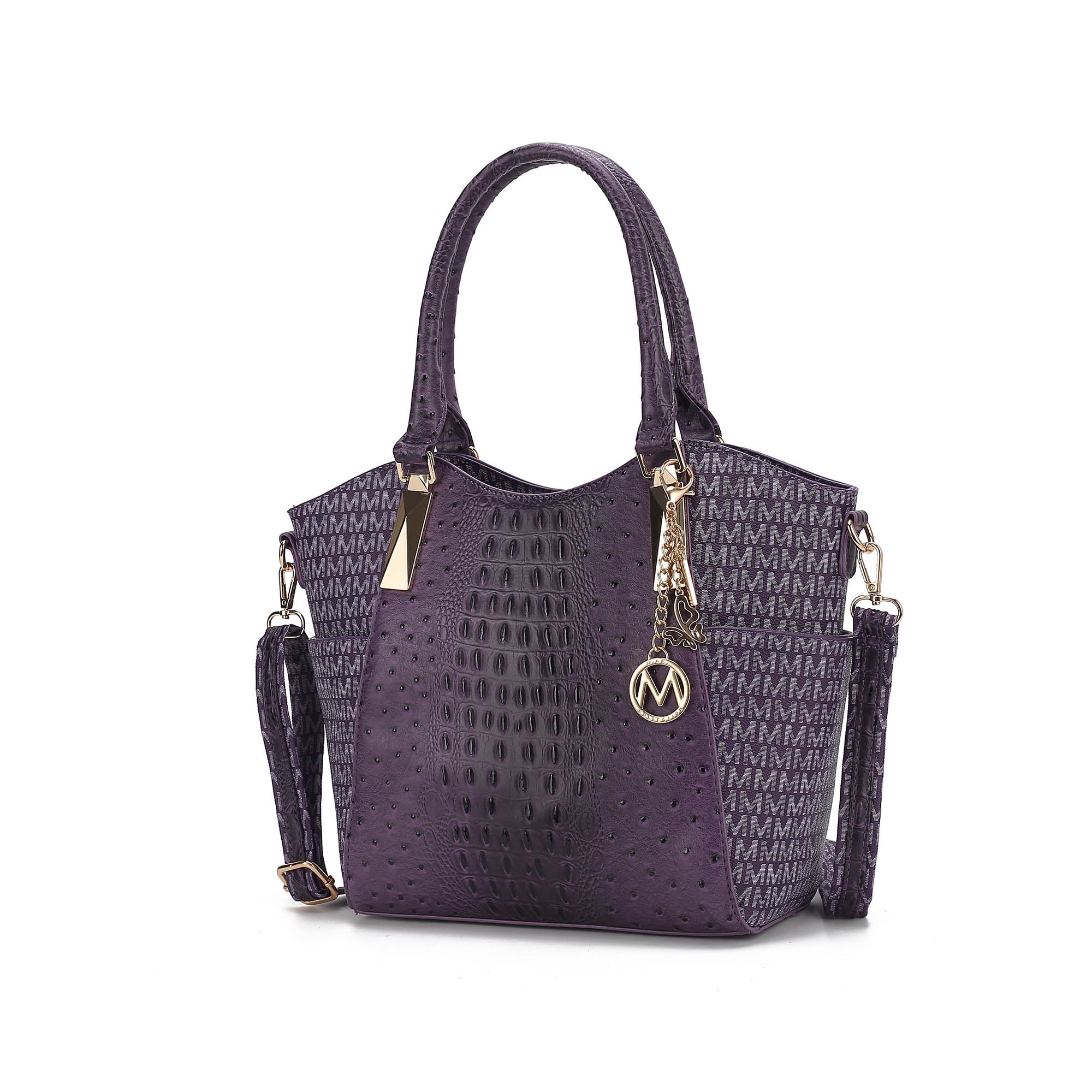 MKF Collection Kristal Women's Tote Bag Signature Vegan Leather Handbag ...
