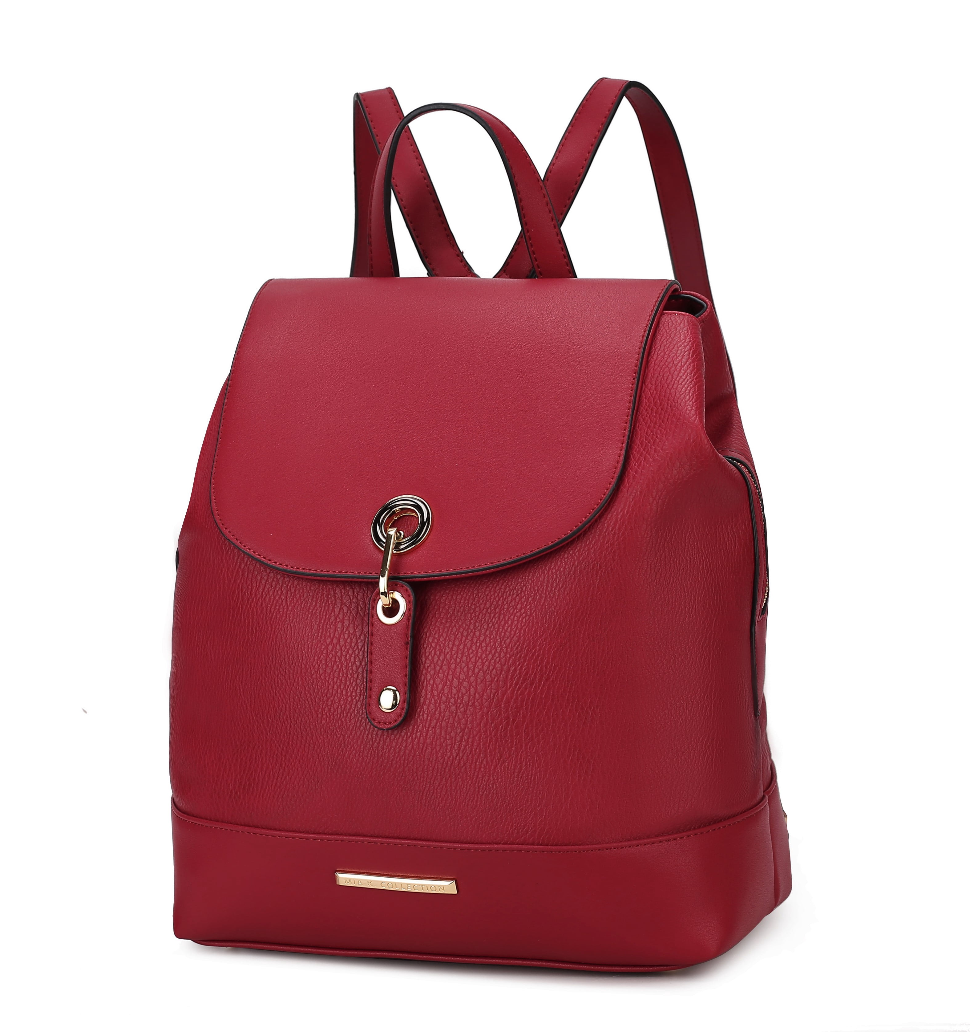 MKF Collection Laura Vegan Leather Women's Backpack, Elegant Bookbag ...