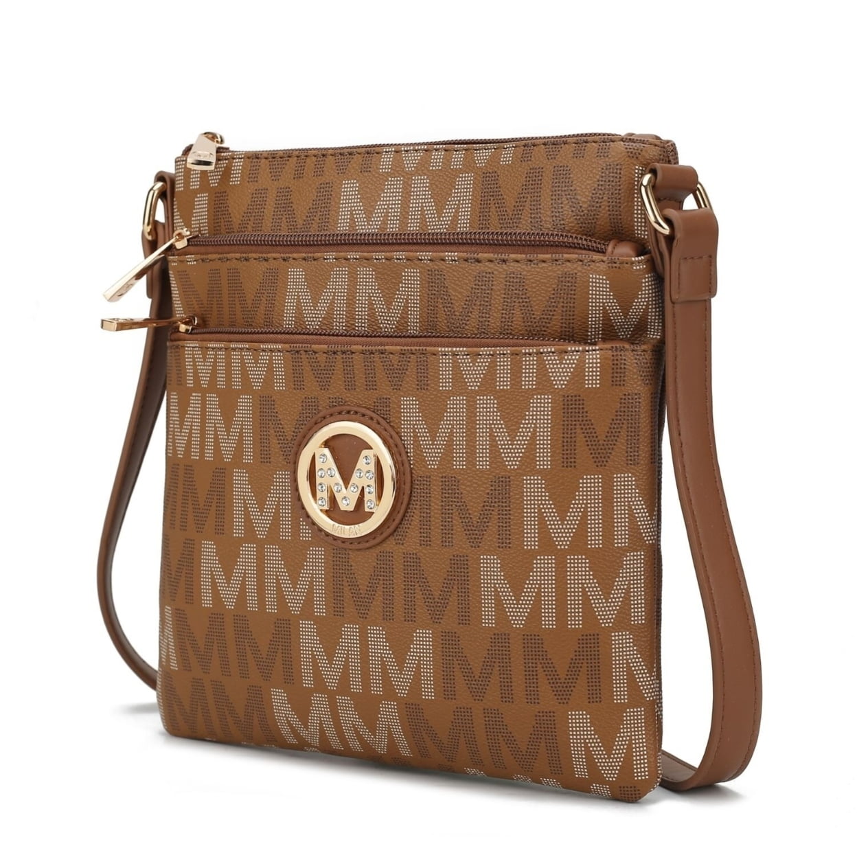 MKF Collection Lemuel M Signature Crossbody Handbag by Mia K. - Walmart.com