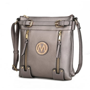MKF Collection Molly Women Crossbody Bag Vegan Leather Handbag ...