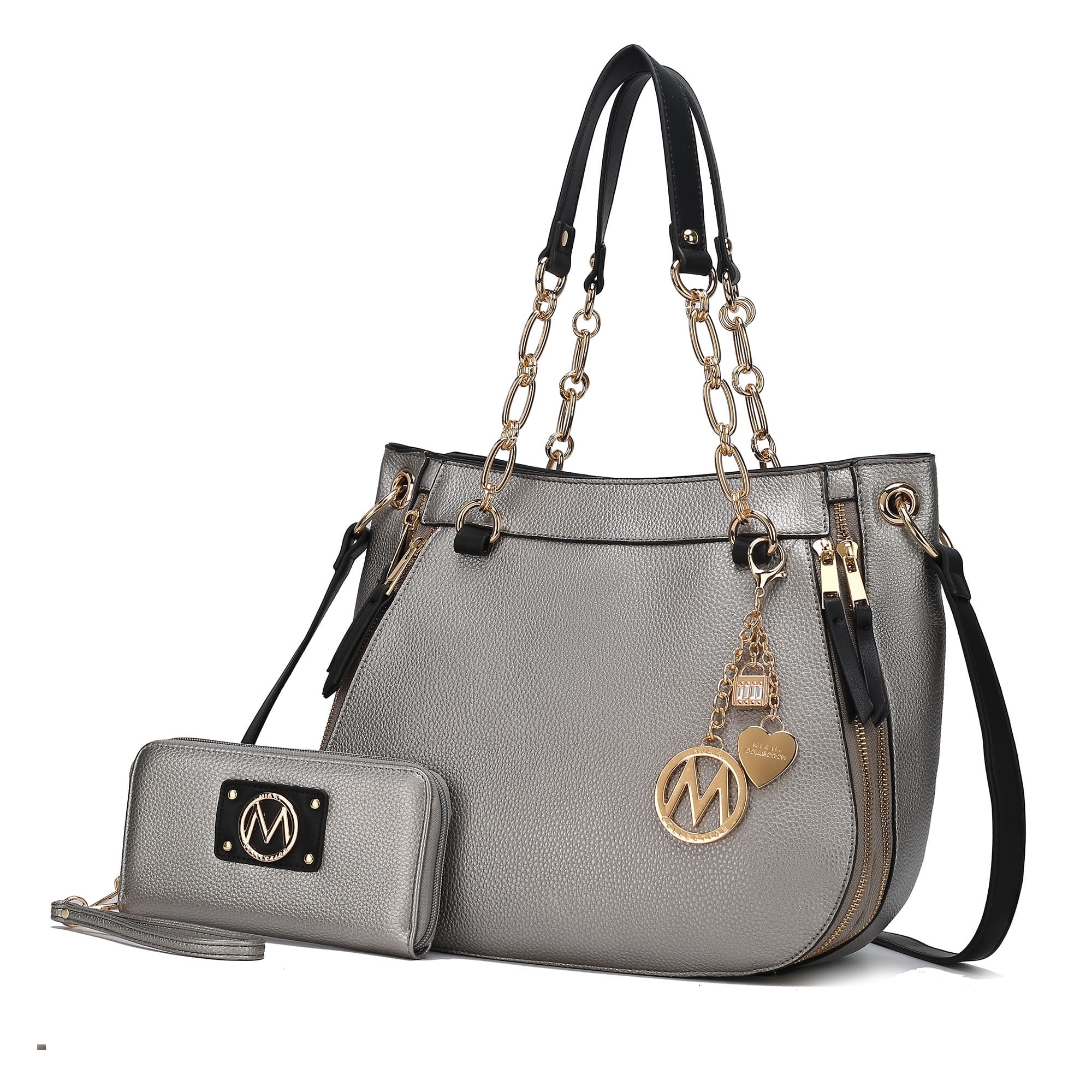 MKF Collection Lina Women's Tete Bag & Wallet Set,Vegan Leather ...