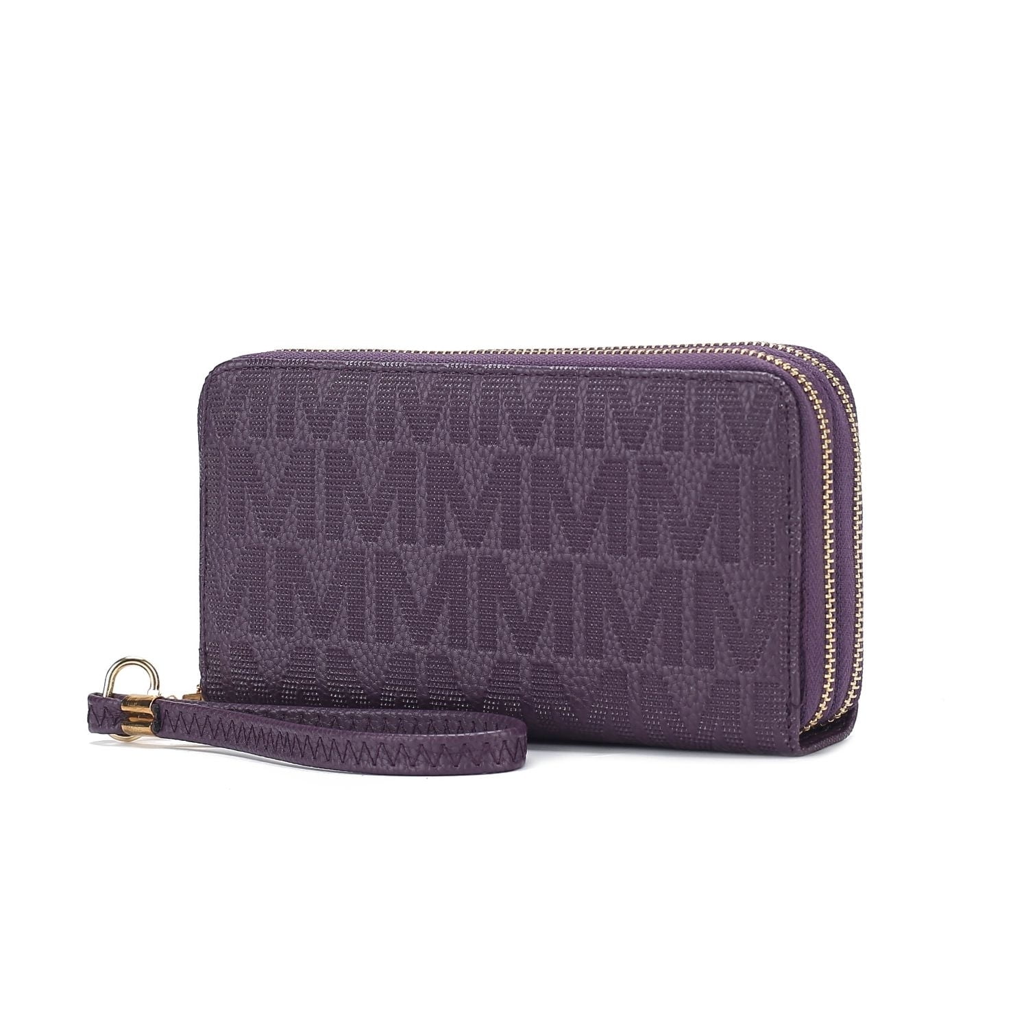 MKF Collection Lisbette Embossed M Signature Wallet by Mia k. Handbag ...
