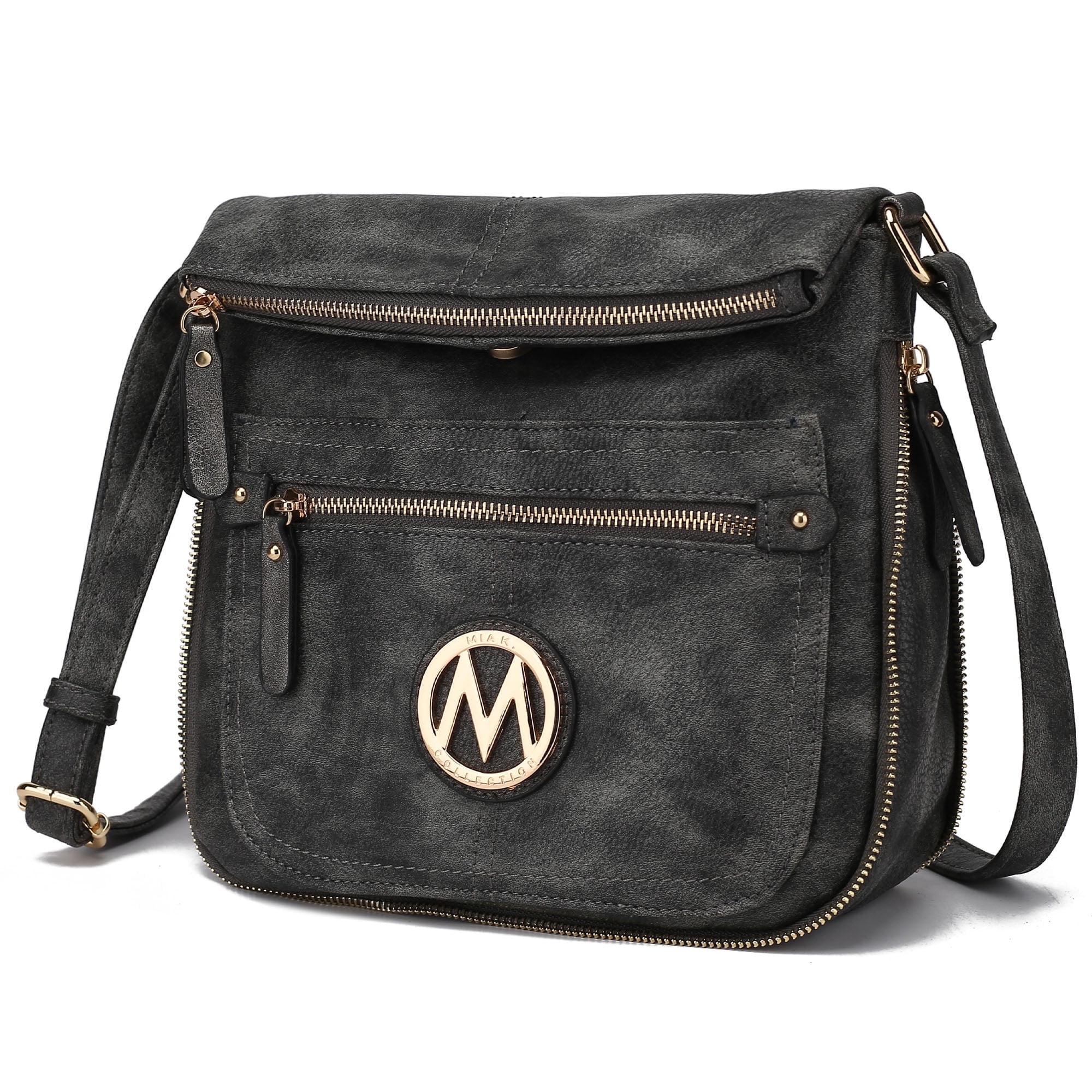 MKF Collection Luciana Women's Crossbody Bag, Vegan Leather Shoulder ...