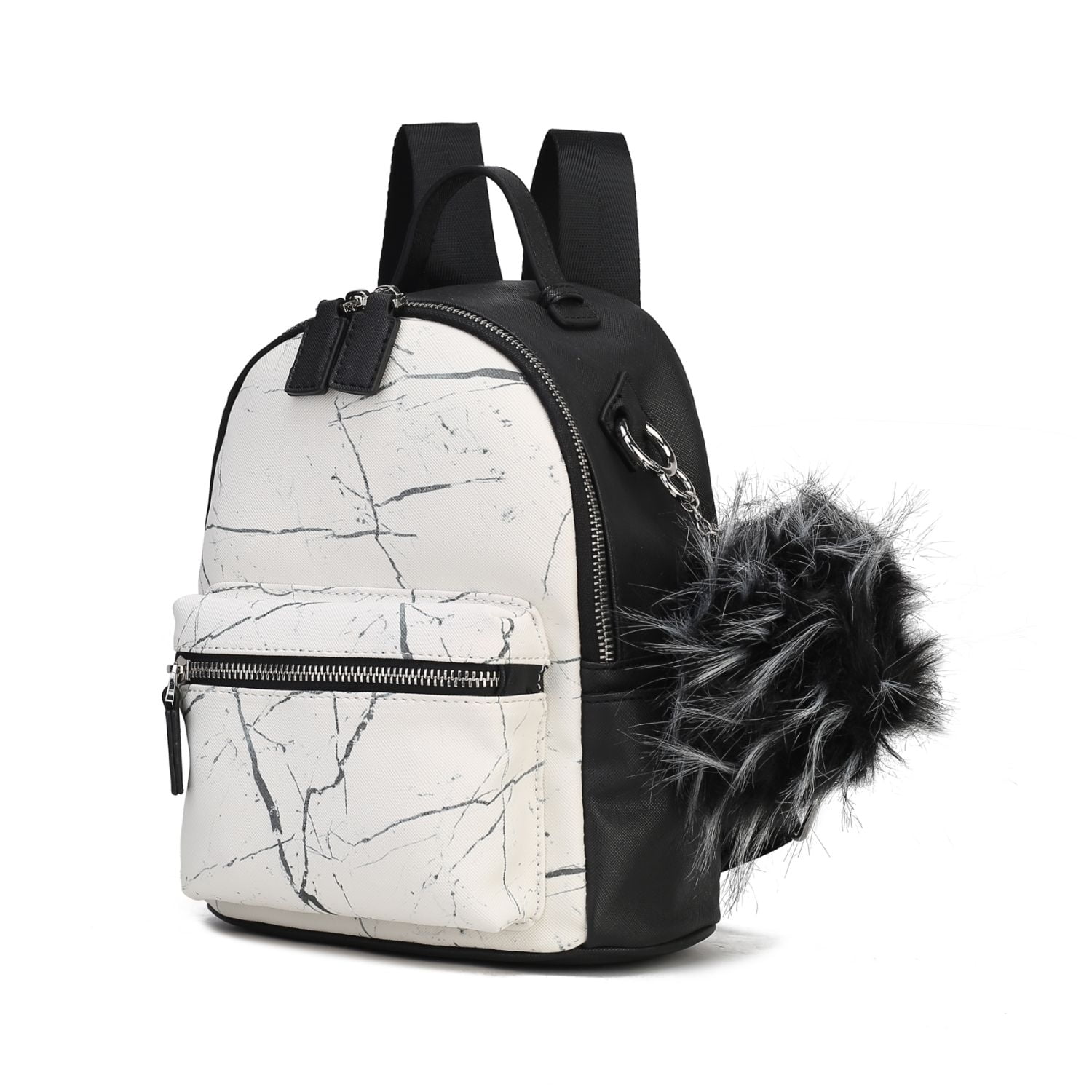 MKF Collection MKF-H170421-10WH Nori Backpack, White - Walmart.com