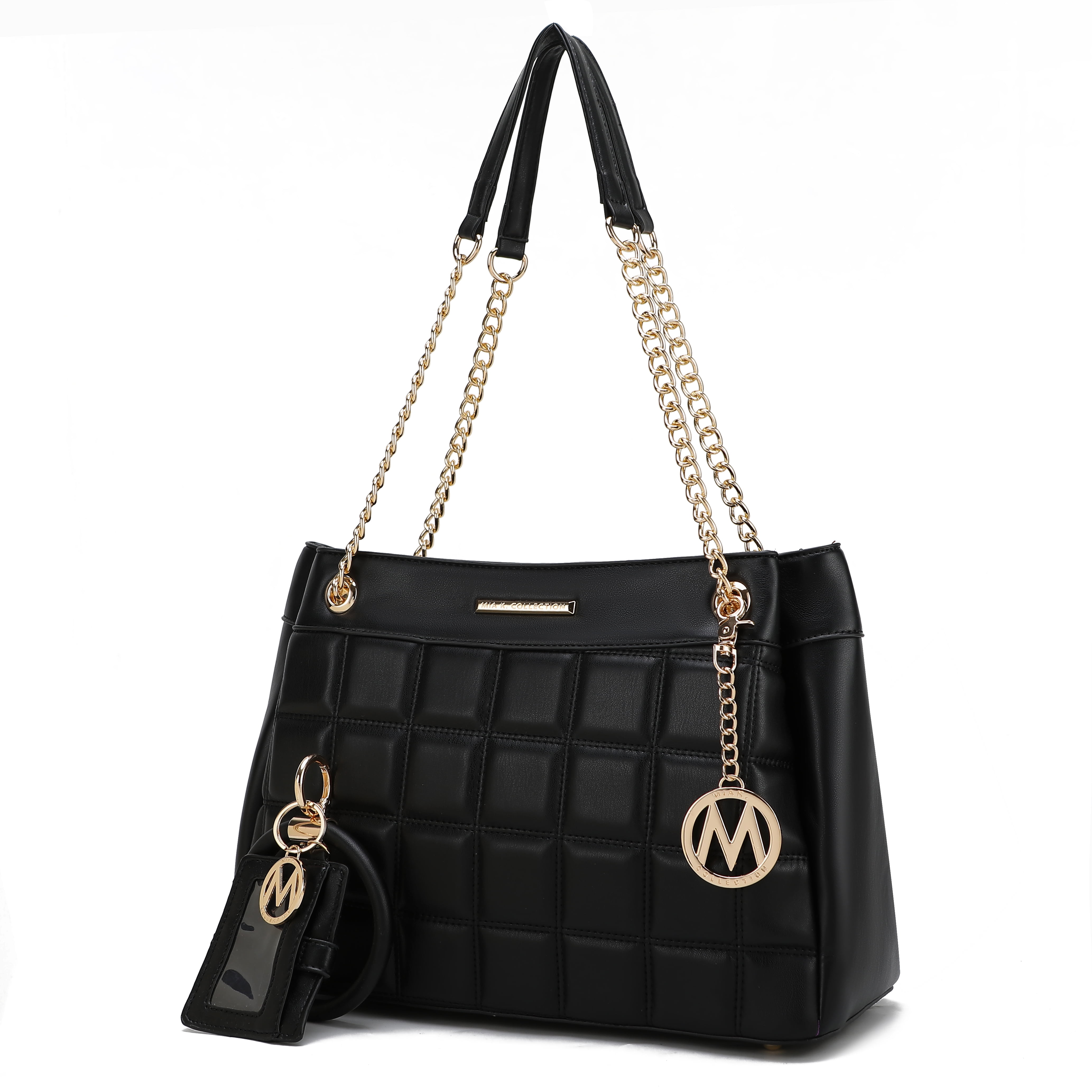 MKF Collection Mabel Women's Shoulder Bag with Keychain & Card Holder ...
