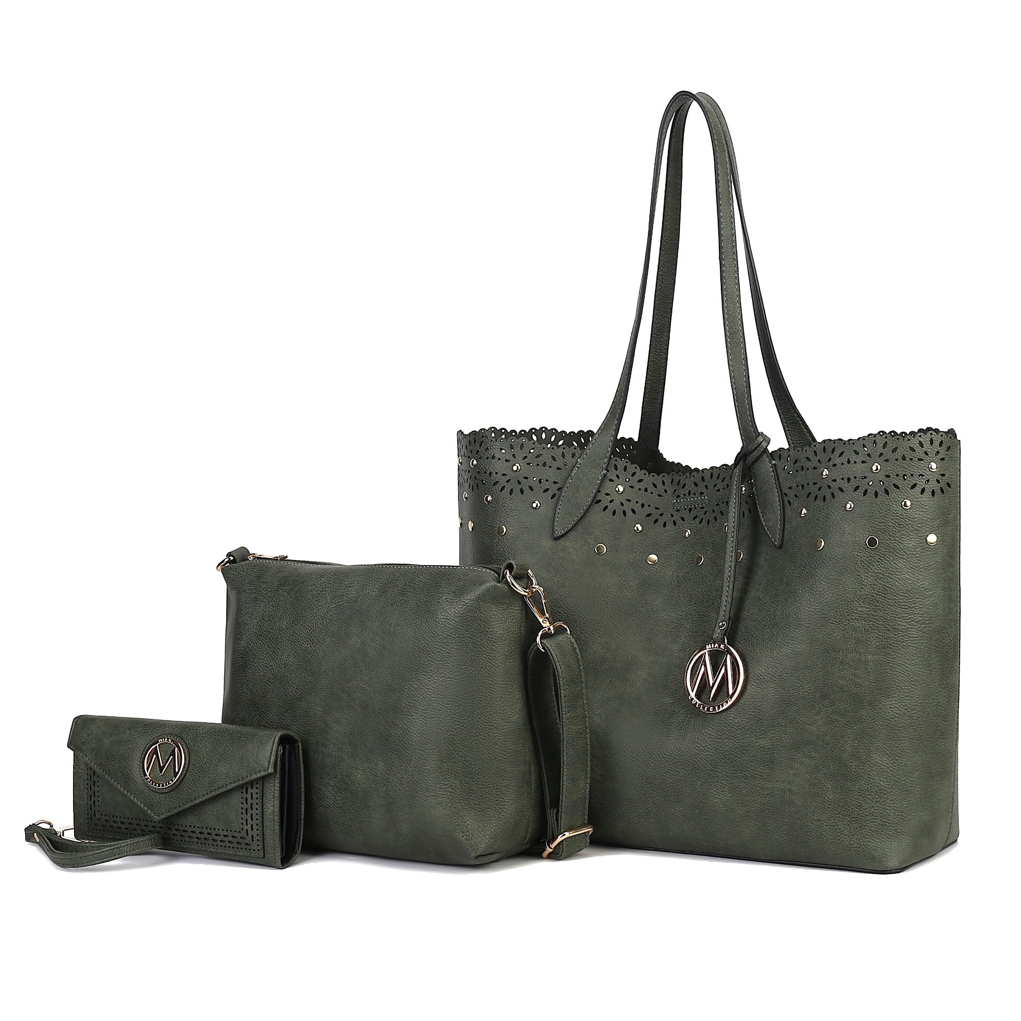 MKF Collection Mariahna 3-Piece Set – Shopper Tote Bag, Crossbody Purse ...