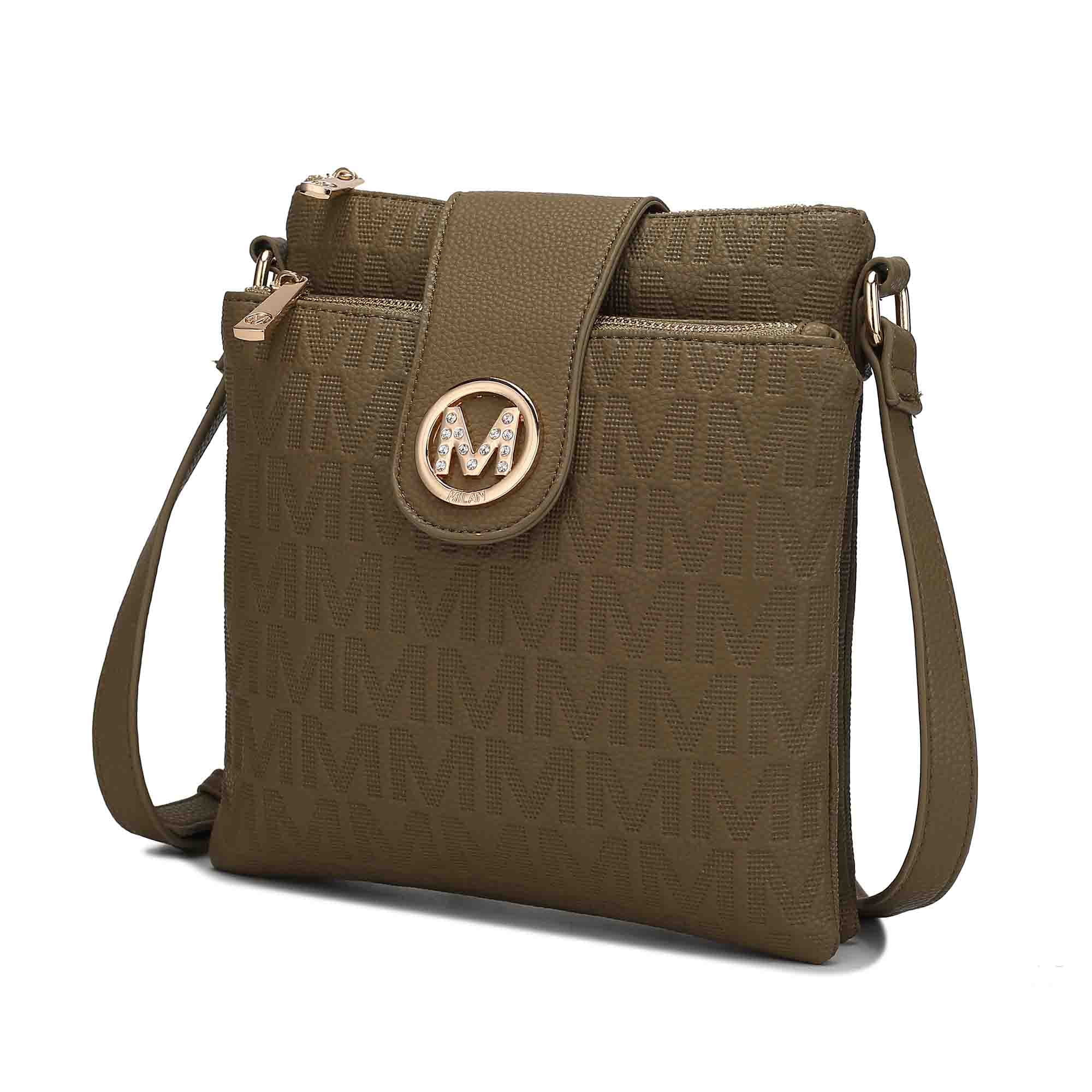 MKF Collection Marietta Women's Crossbody Bag, Signature Shoulder Bag ...