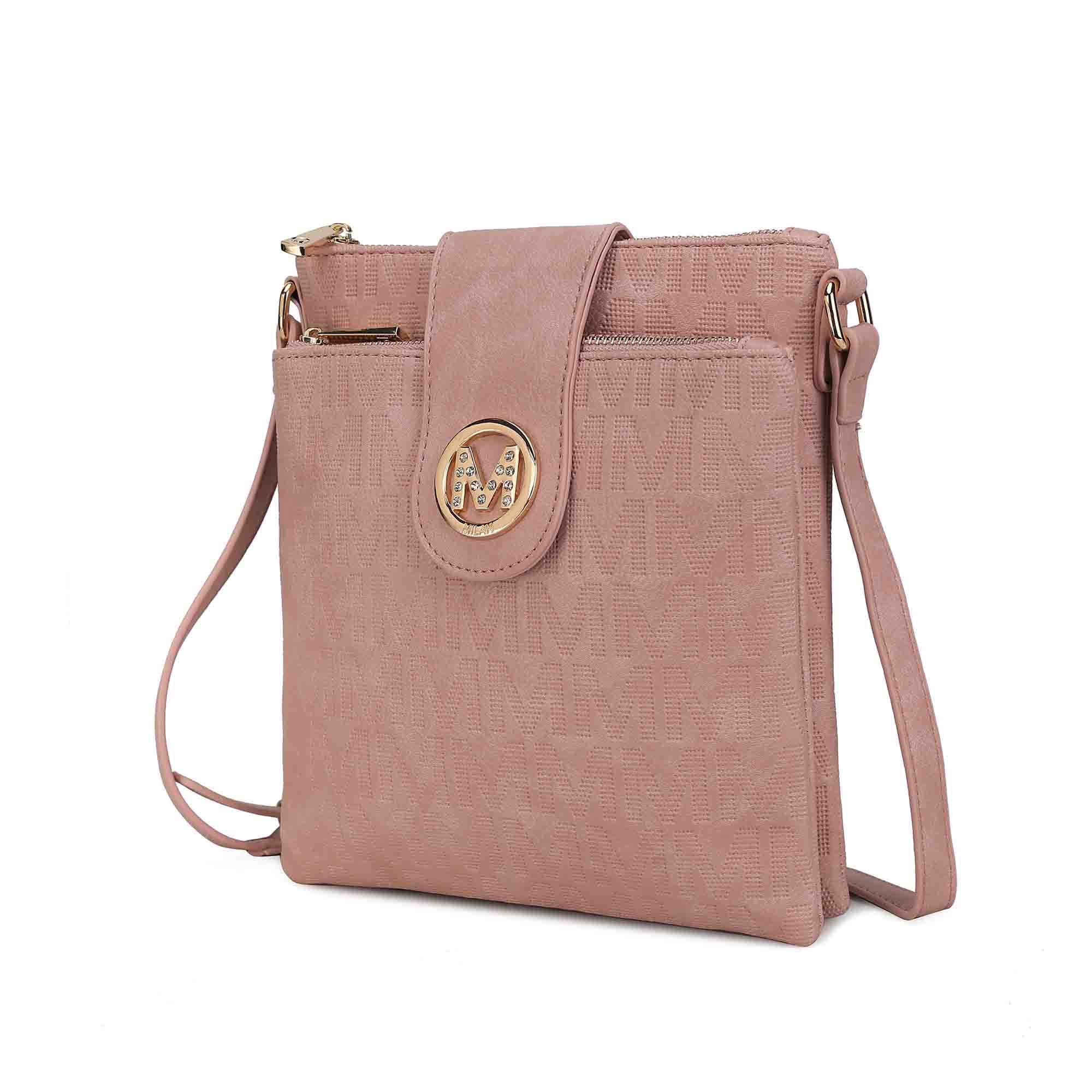 MKF Collection Marietta Women's Crossbody Bag, Signature Shoulder Bag ...