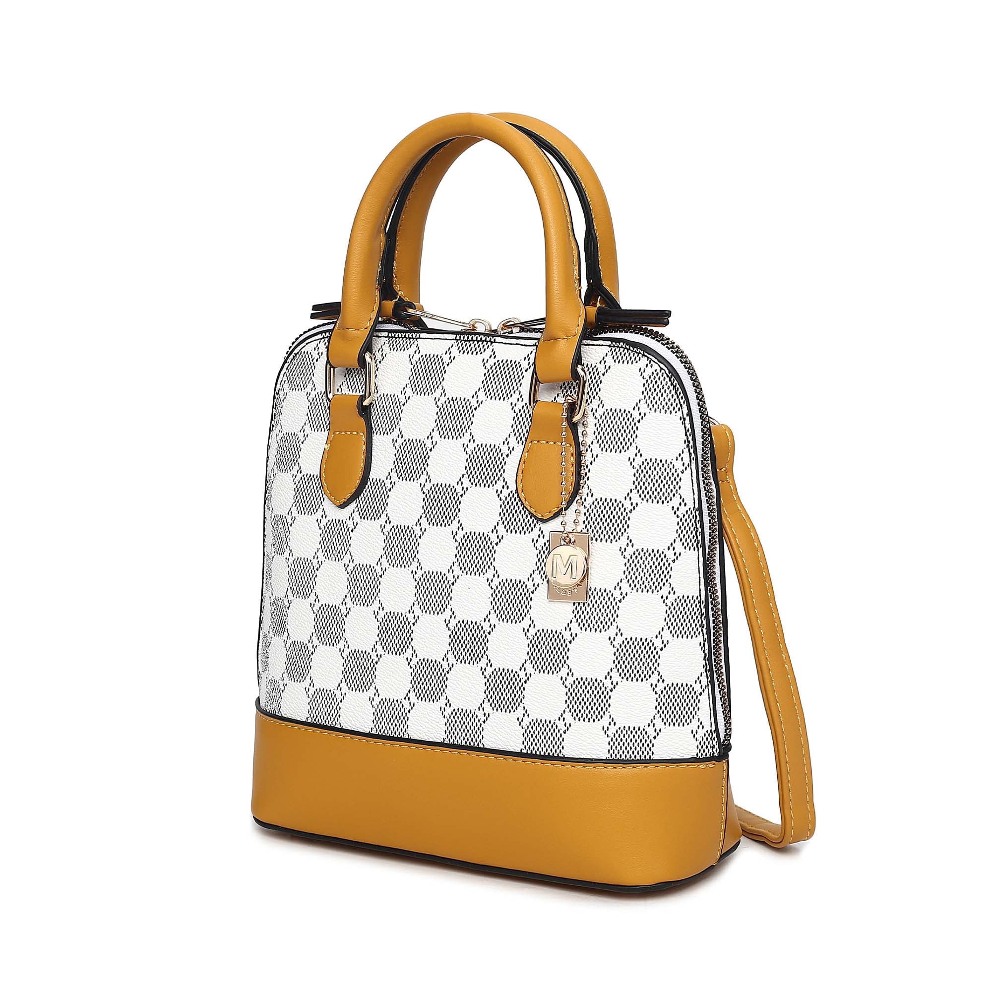 MKF Collection Marjorie Satchel Bag Women's, Vegan leather Circular ...