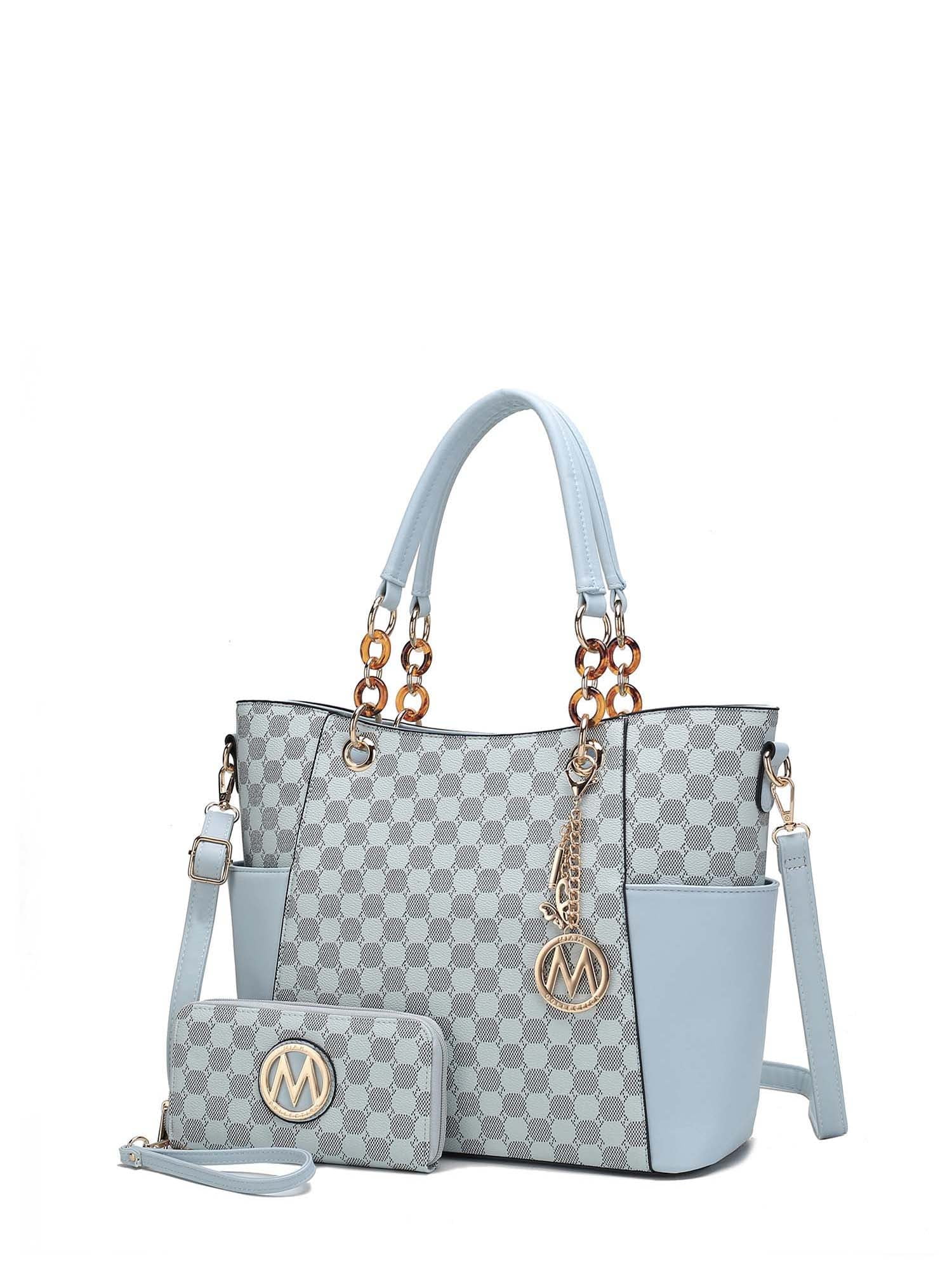 MKF Collection Merlina Women's Tote Bag and Wallet Set, Vegan Leather ...