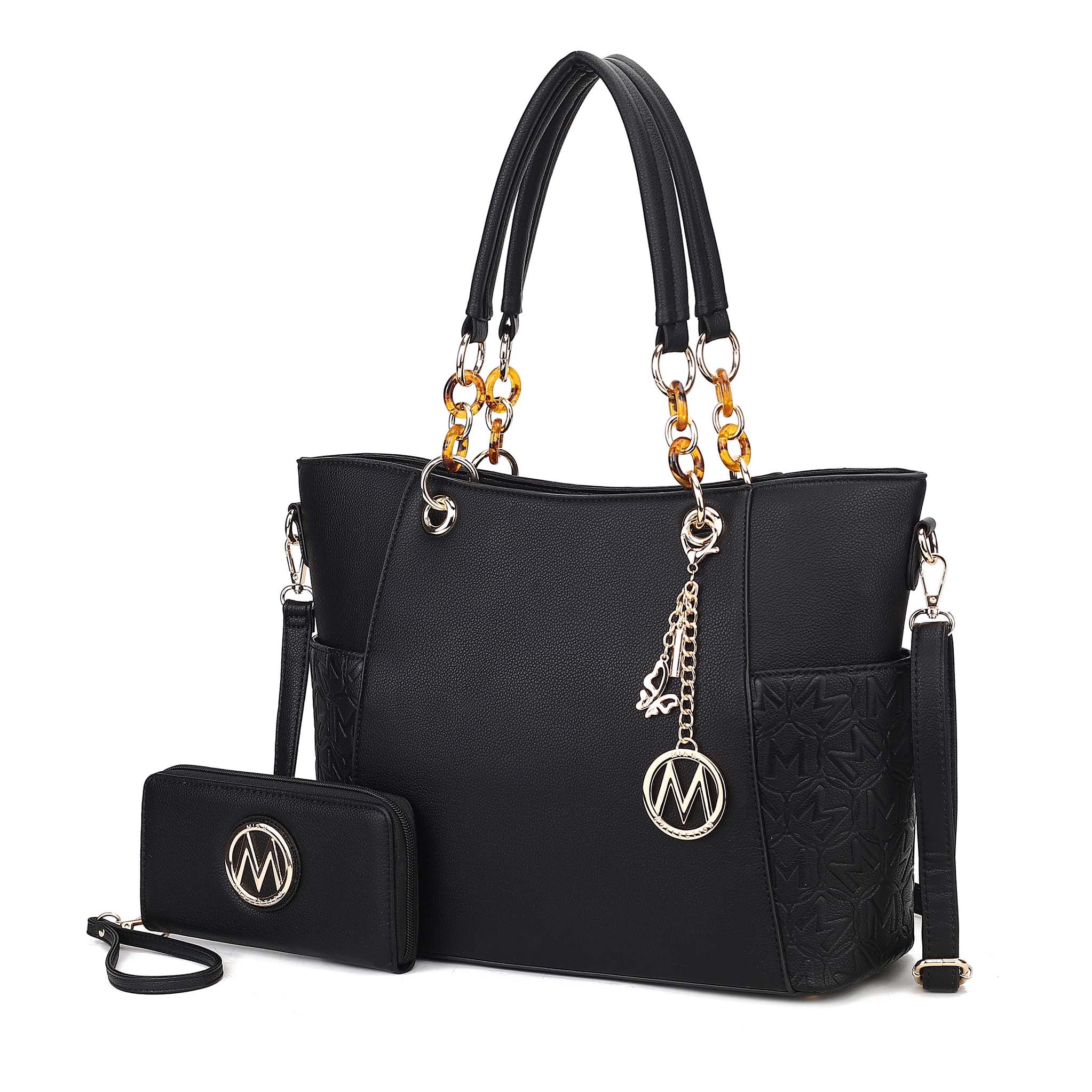 MKF Collection Merlina Women's Tote Bag & Wallet Vegan Leather Handbag ...