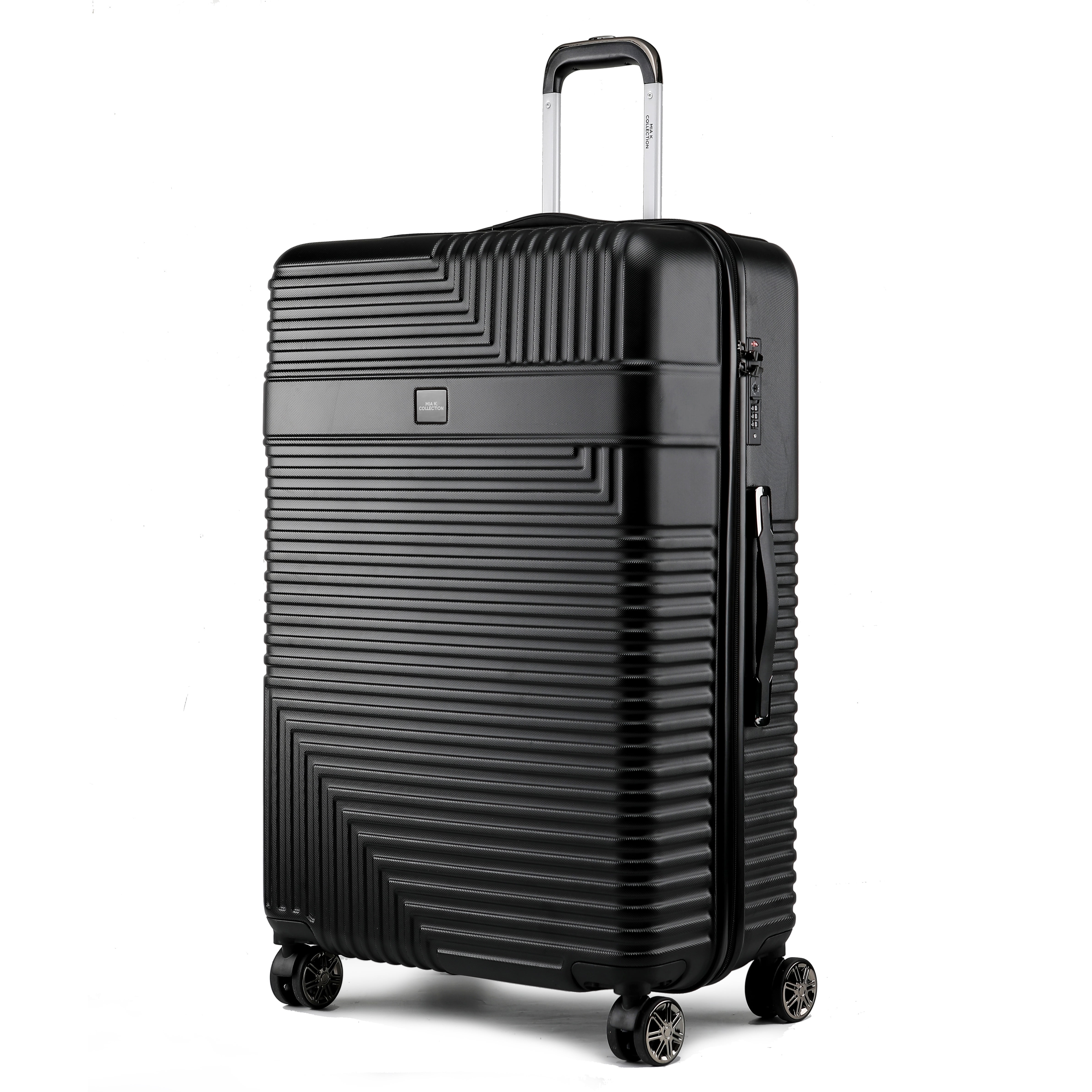 MKF Collection Mykonos Extra Large Luggage Hardside, Luxurious Travel ...
