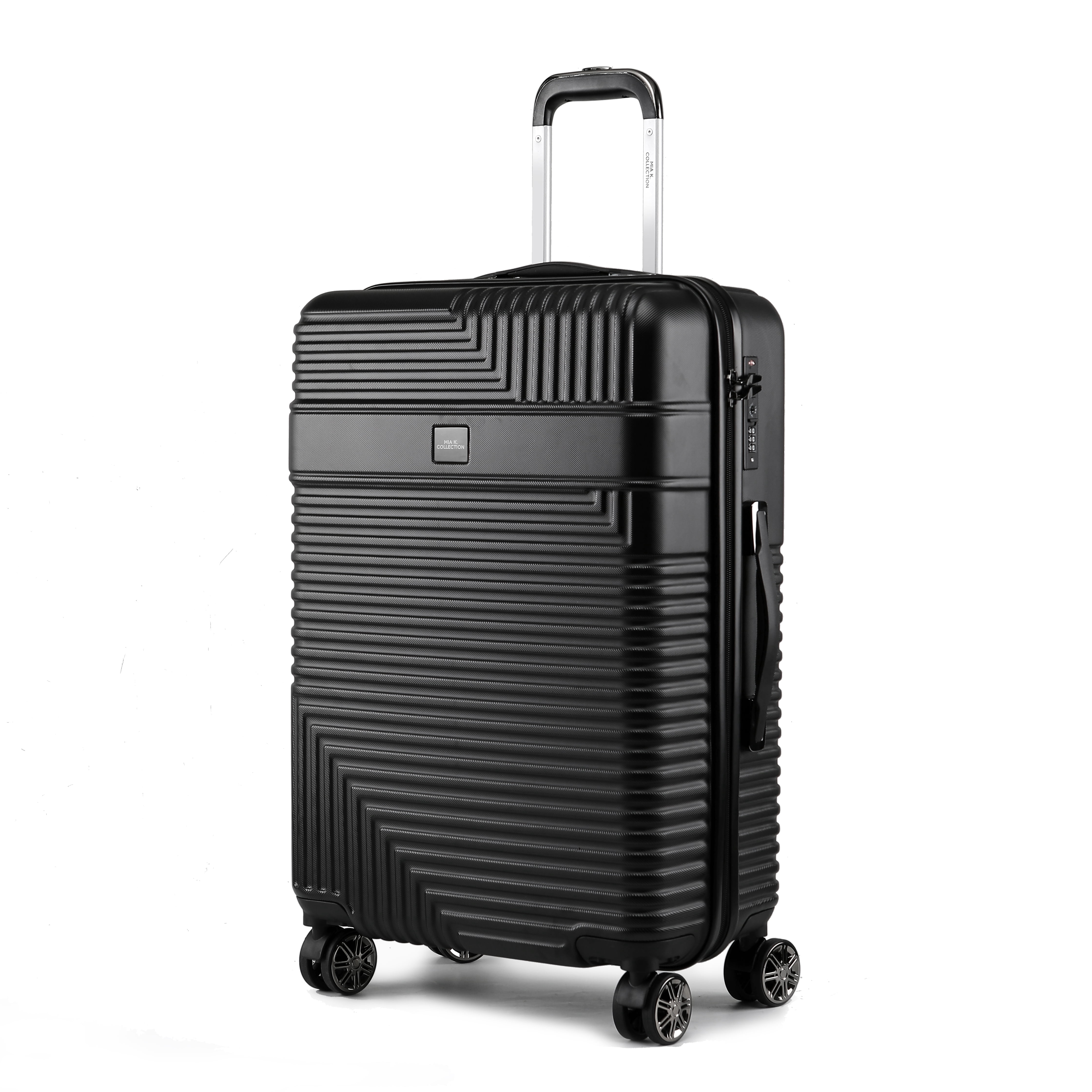 MKF Collection Mykonos Large Luggage Hardside, Luxurious Travel ...