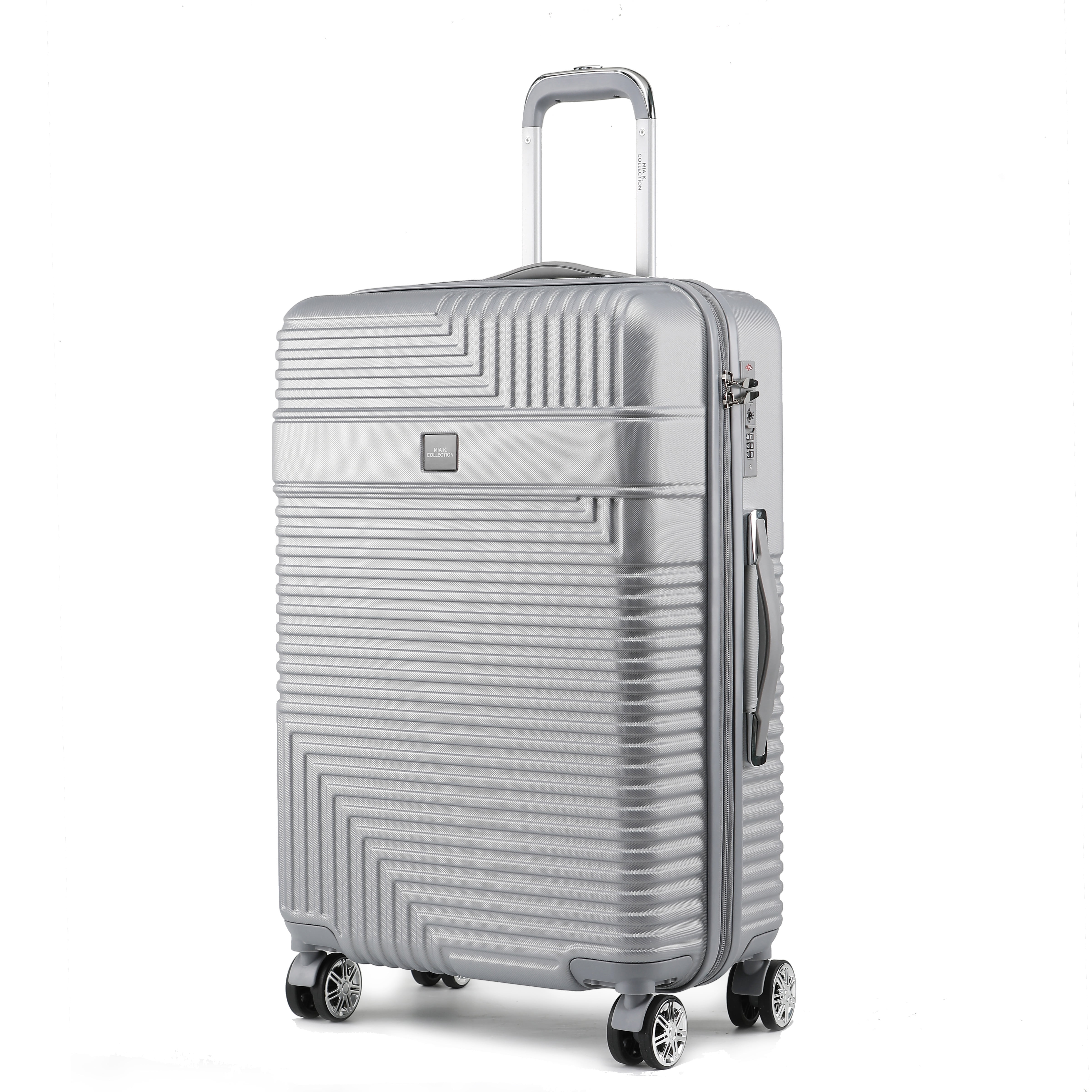 MKF Collection Mykonos Large Luggage Hardside, Luxurious Travel ...