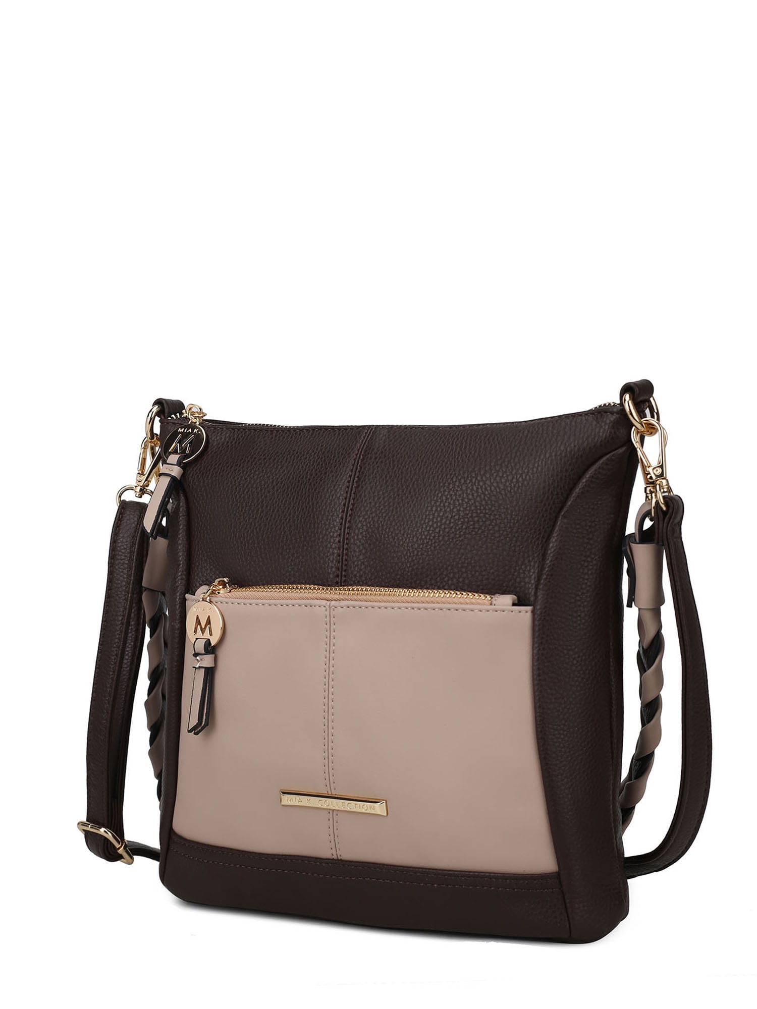 MKF Collection Nala Vegan Color-block Leather Women's Shoulder Handbag ...