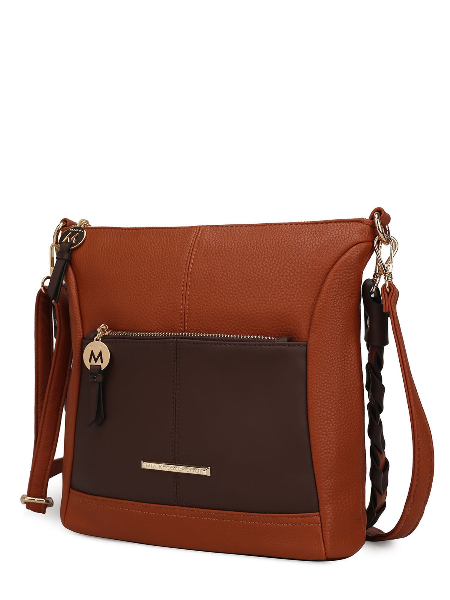 MKF Collection Nala Vegan Color-block Leather Women's Shoulder Handbag ...