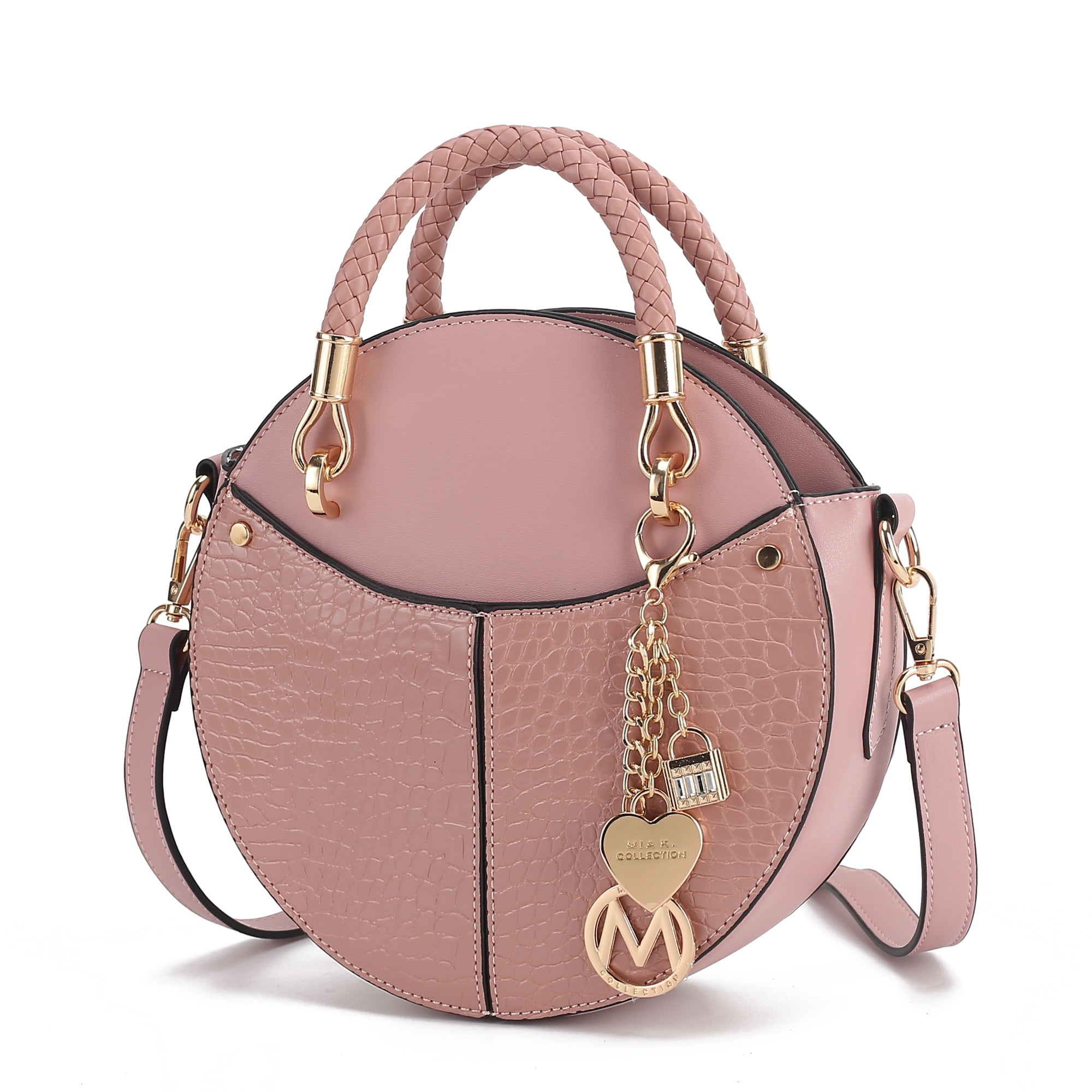 MKF Collection Nobella Croco Women’s Crossbody Vegan Leather Functional ...