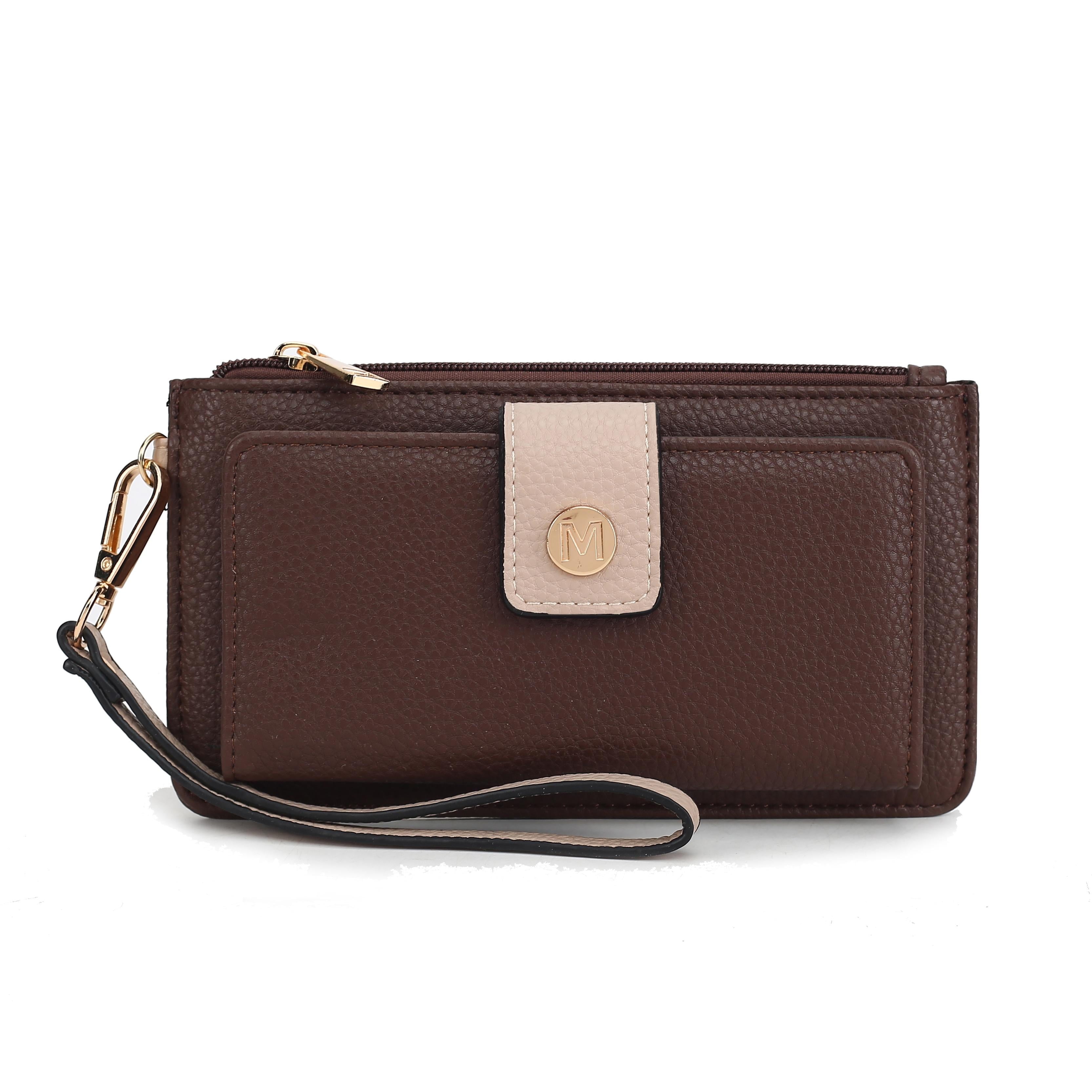MKF Collection Olympe Women’s Vegan Leather Handbag Wristlet Wallet by ...
