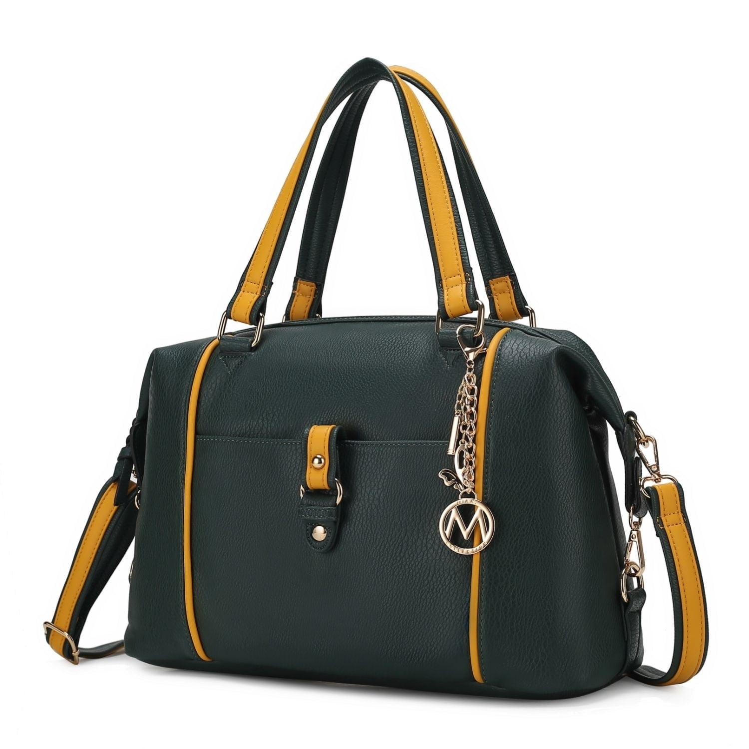 MKF Collection Opal Vegan Leather Medium Weekender Handbag for Women by Mia K. - Walmart.com