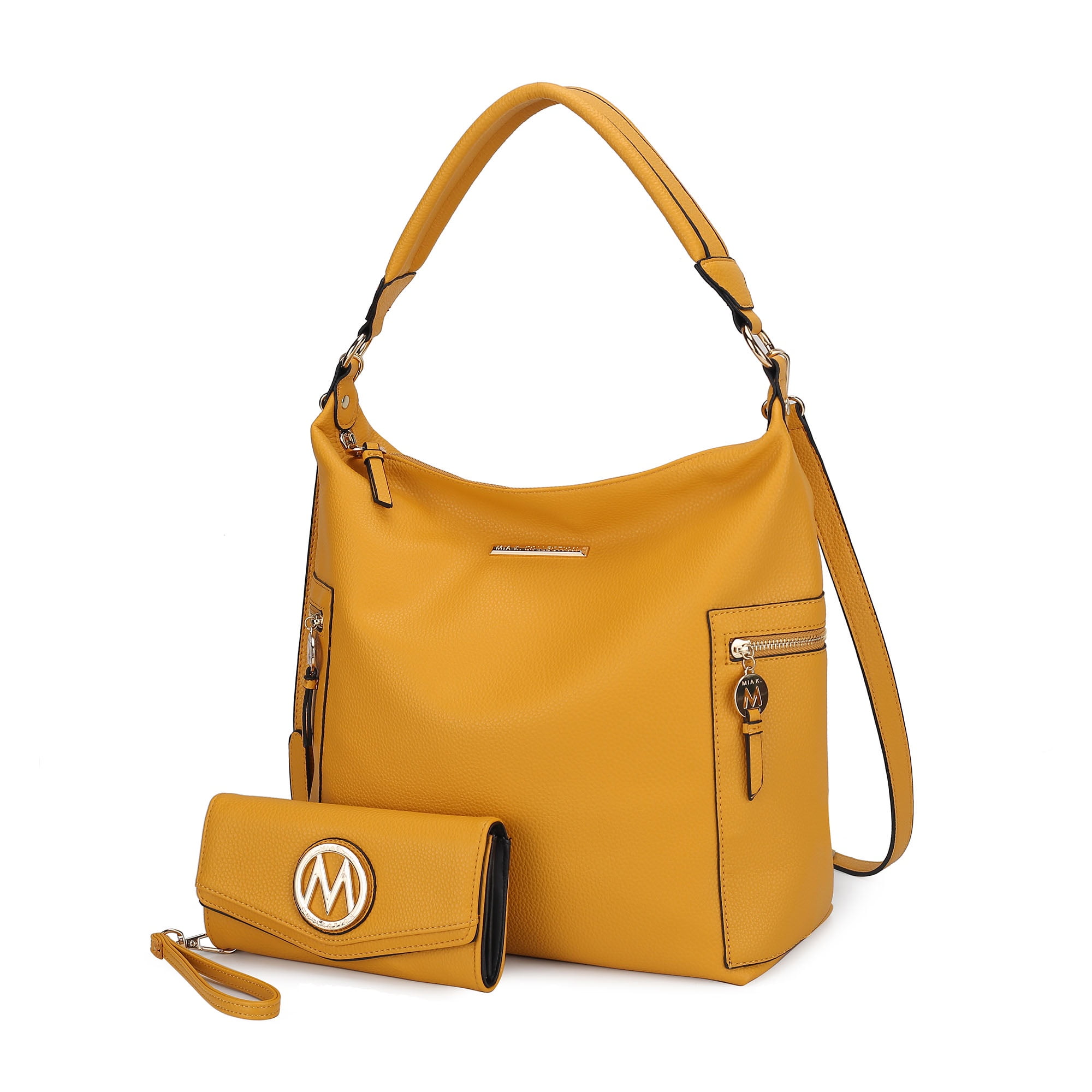 MKF Collection Ophelia Women Hobo Bag with Wallet Vegan Leather Handbag ...