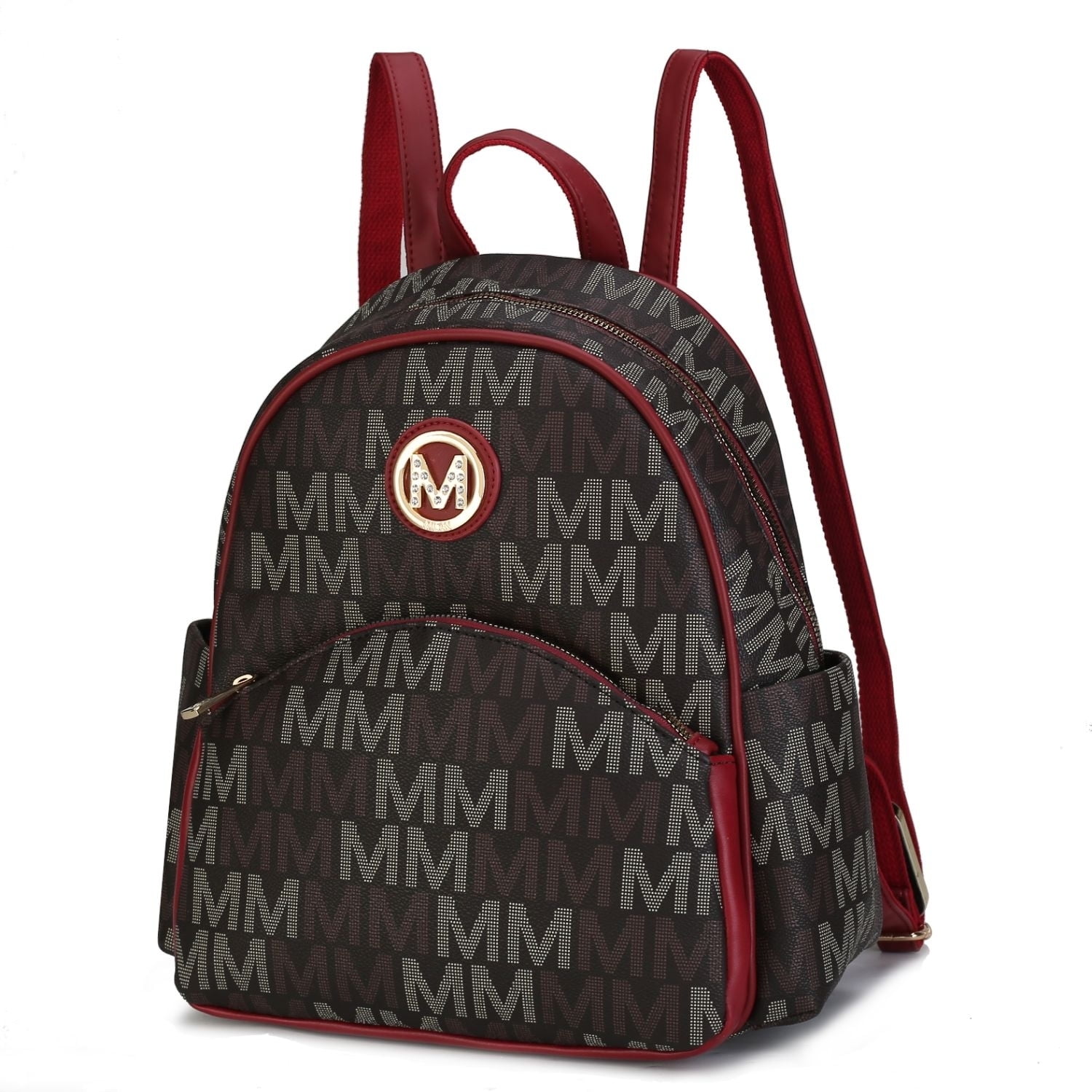MKF Collection Palmer Vegan Leather Signature logo-print Women's ...