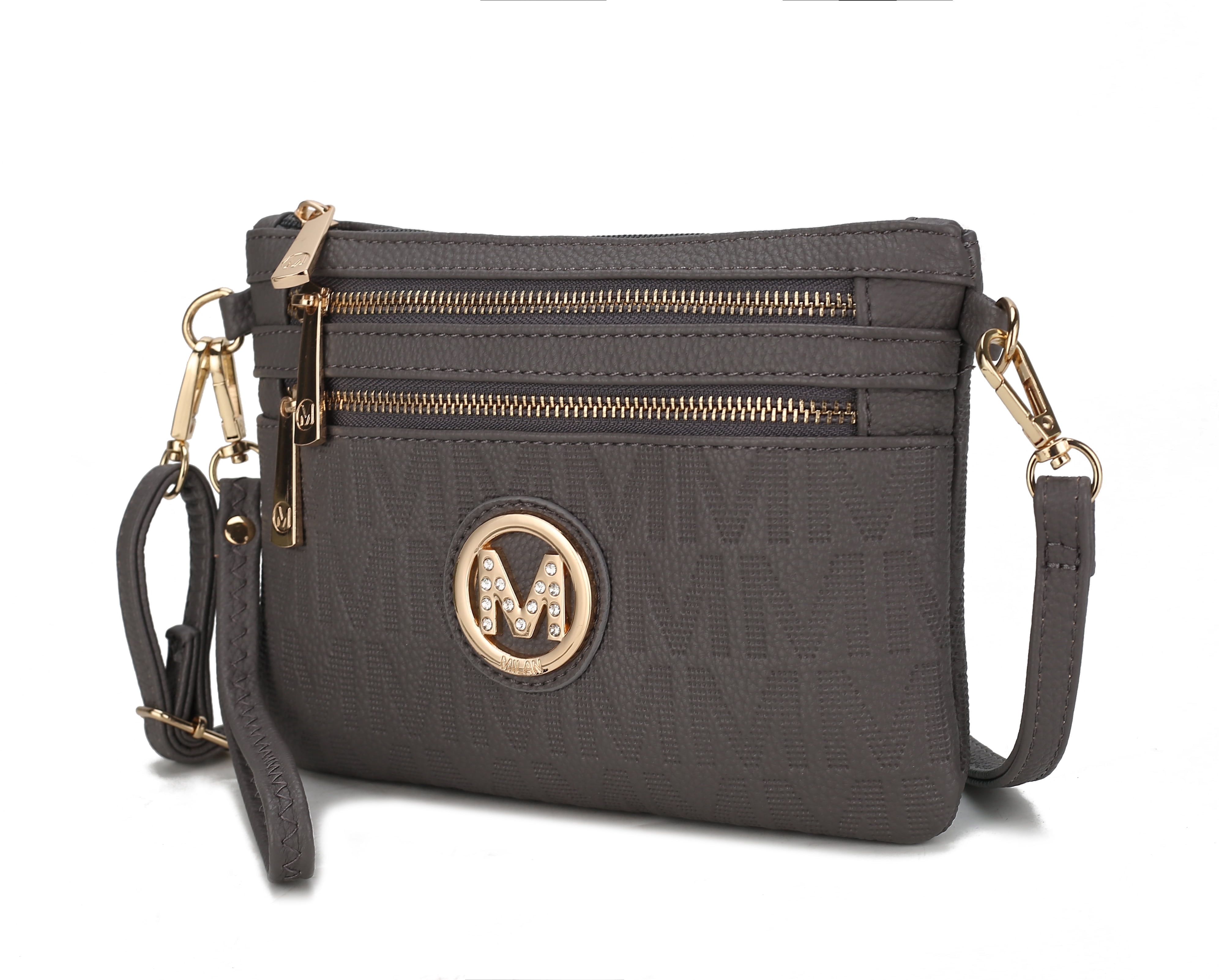 MKF Collection Roonie Signature Women's Crossbody Bag, Vegan Leather ...
