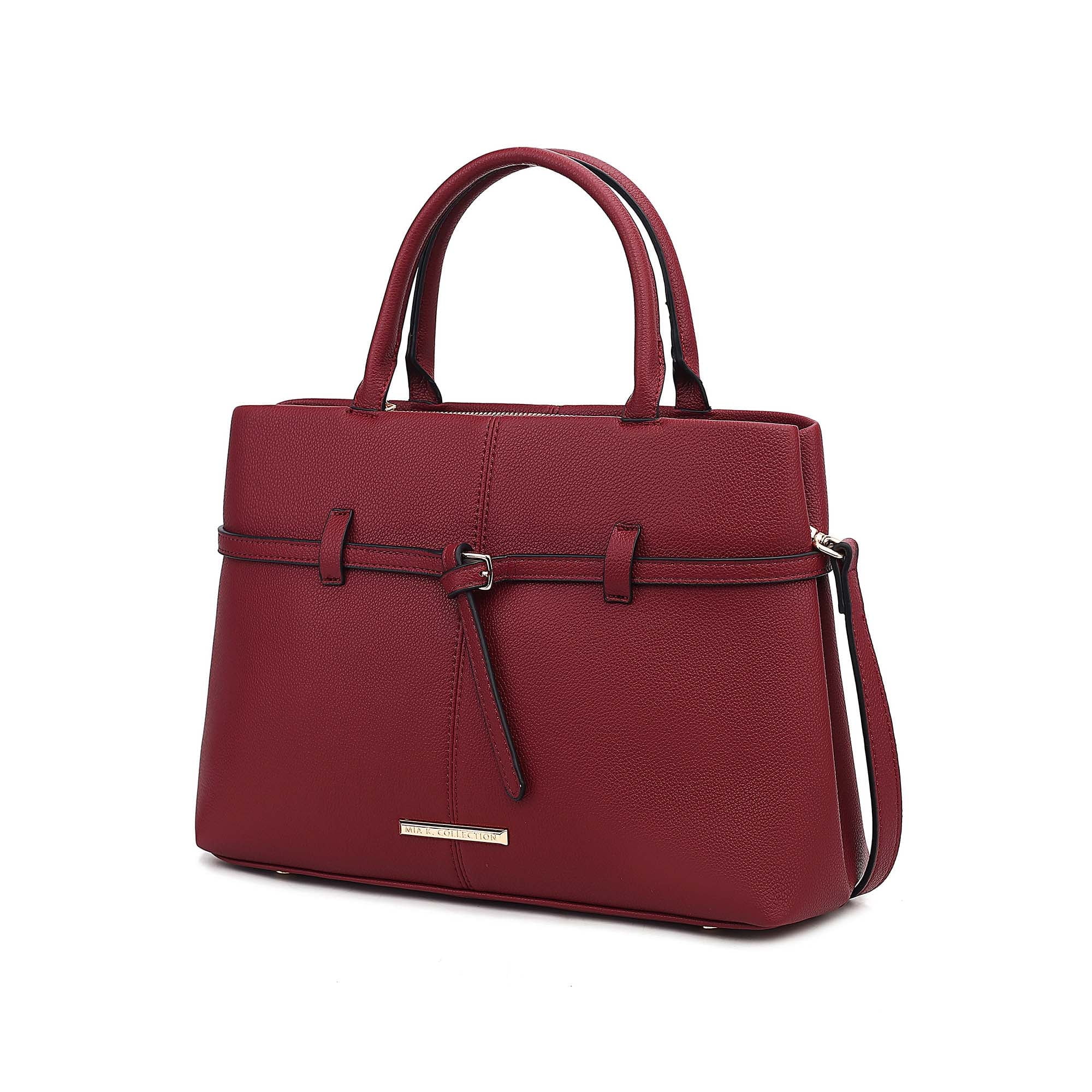 MKF Collection Rubia Women’s Satchel Bag with Double Handles and ...