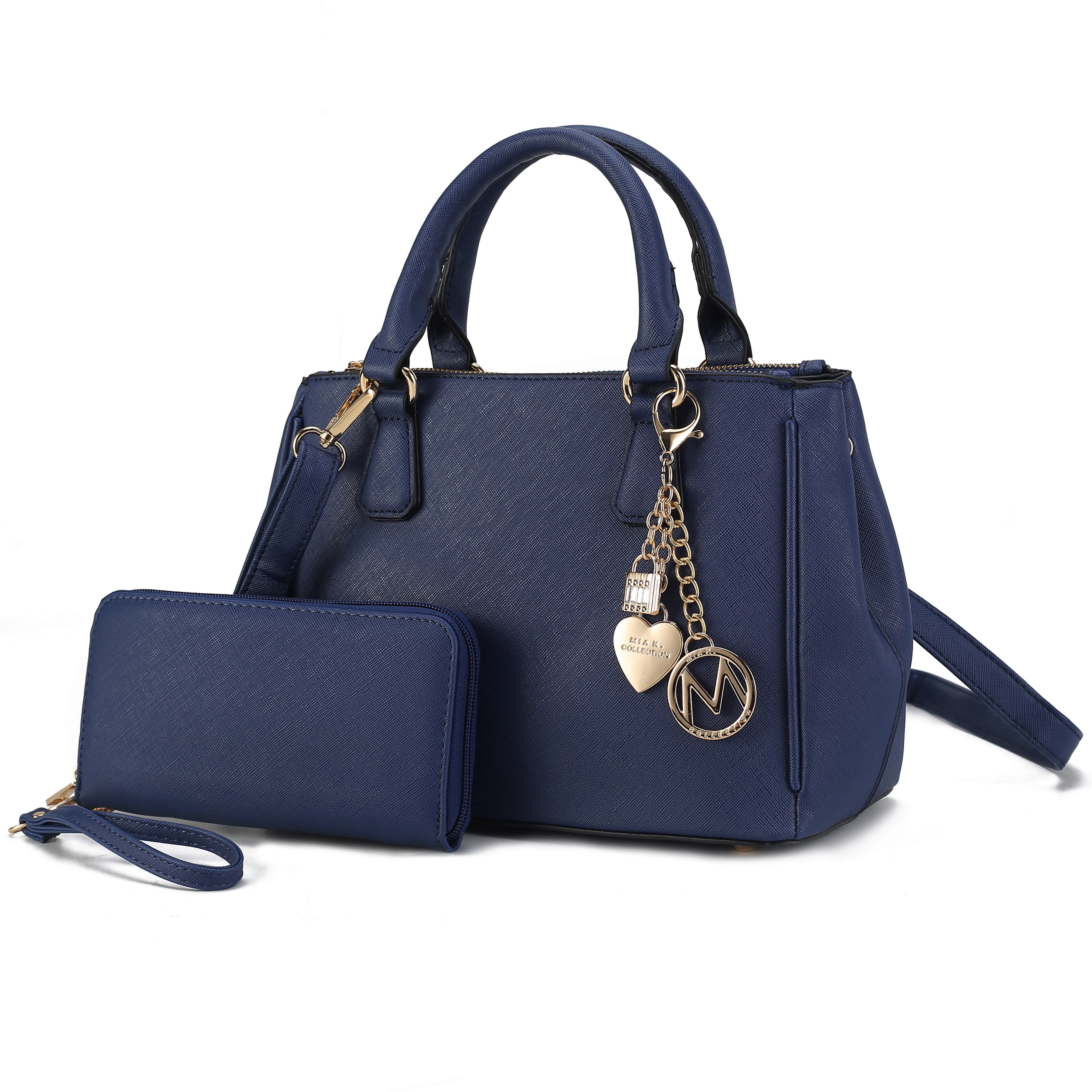 MKF Collection Ruth Women's Satchel Bag with Wallet, Vegan Leather ...