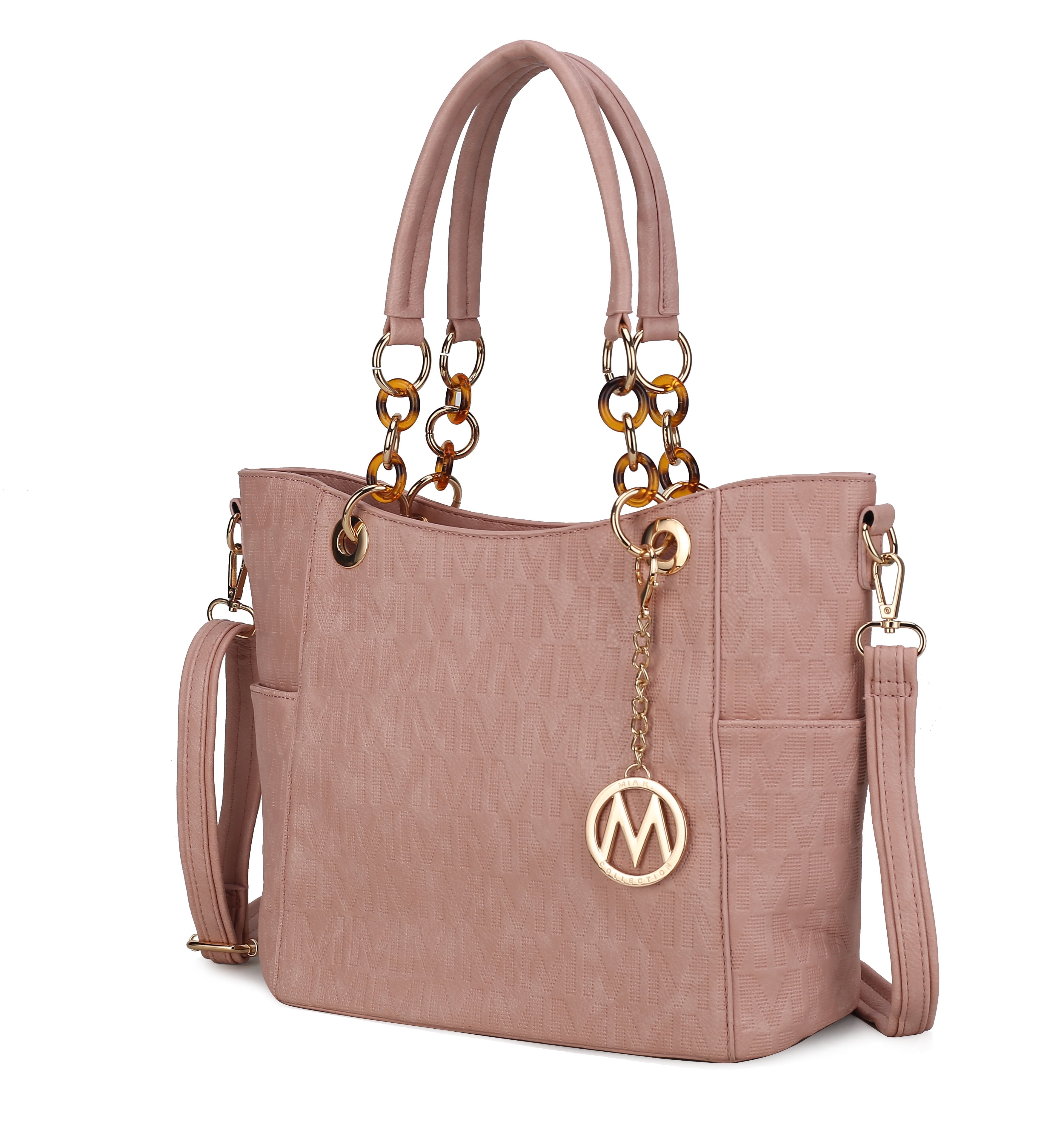 MKF Collection Rylee Tote Bag, Vegan Leather Crossbody Bag Large ...