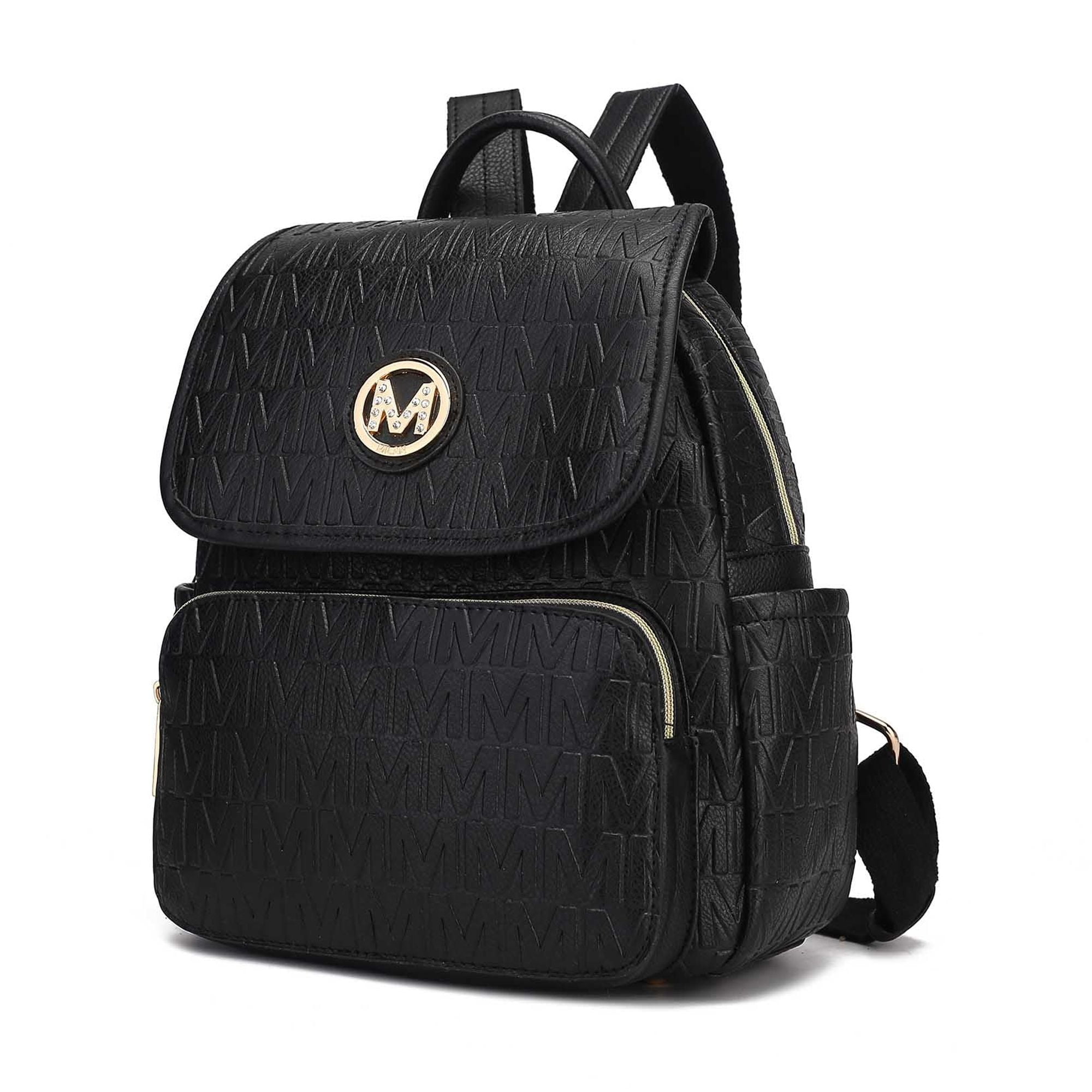 MKF Collection Samantha Women's Backpack Vegan Leather Top-Handle ...