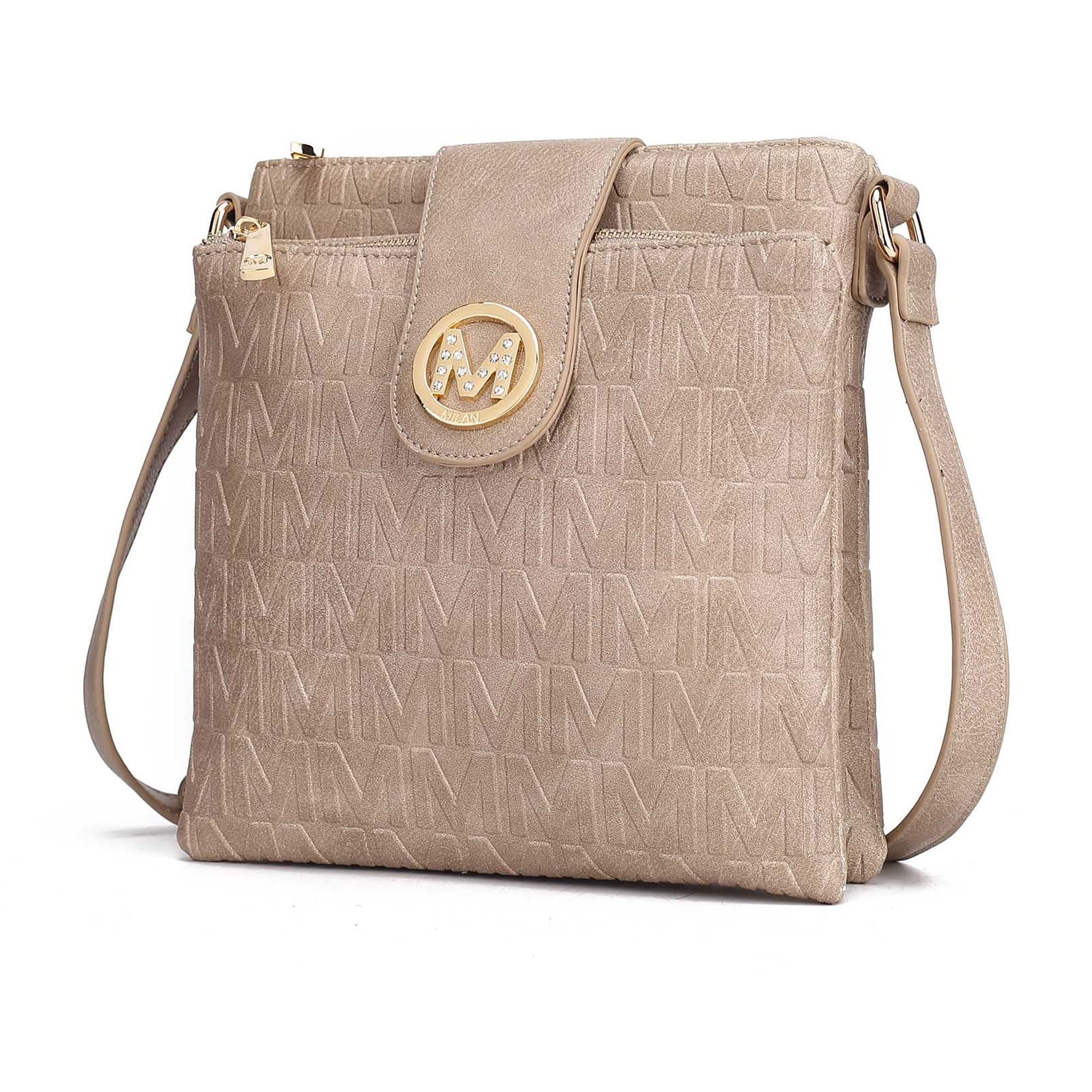 MKF Collection Sarah Women's Crossbody Bag, Vegan Leather Shoulder Bag ...