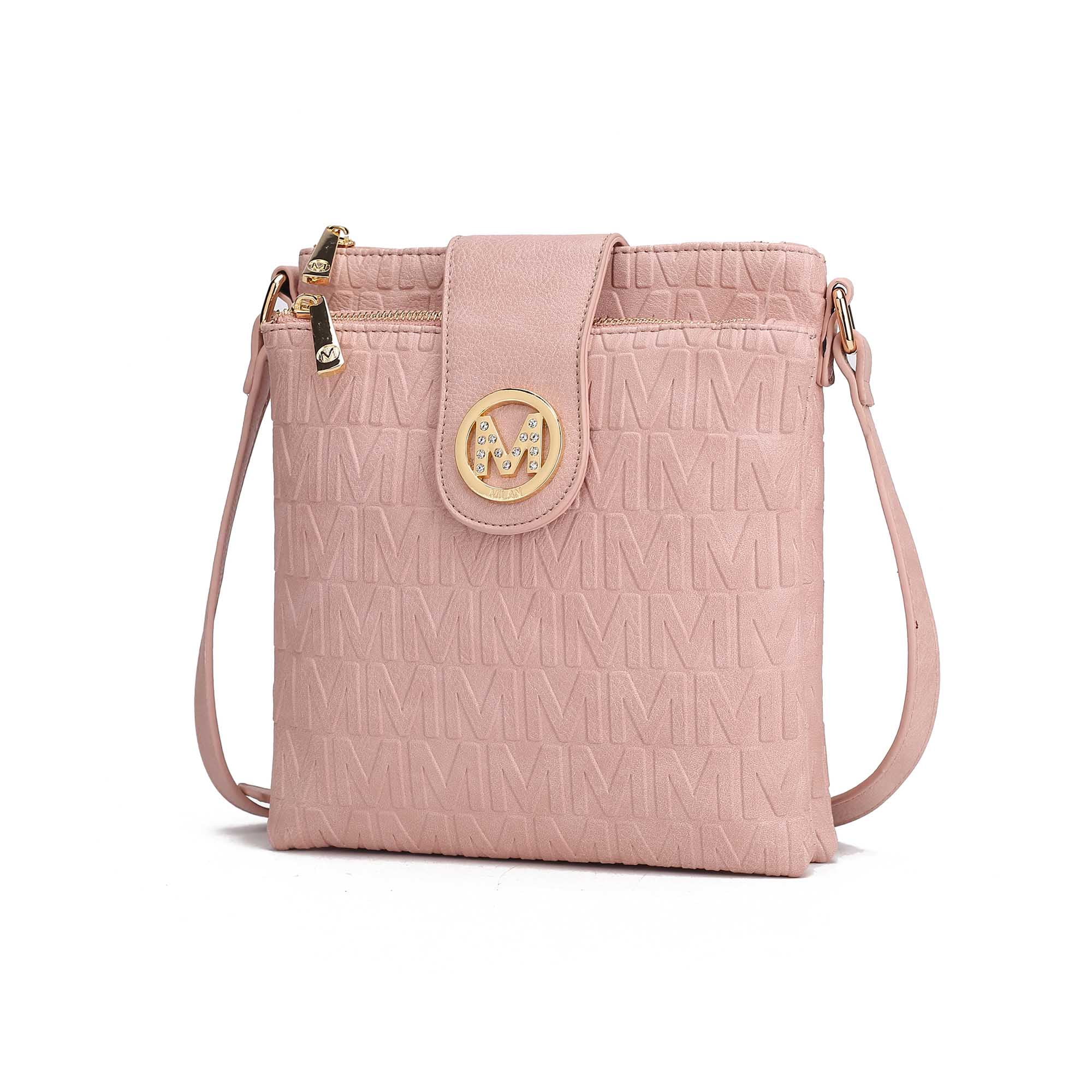 MKF Collection Sarah Women's Crossbody Bag, Vegan Leather Shoulder Bag ...