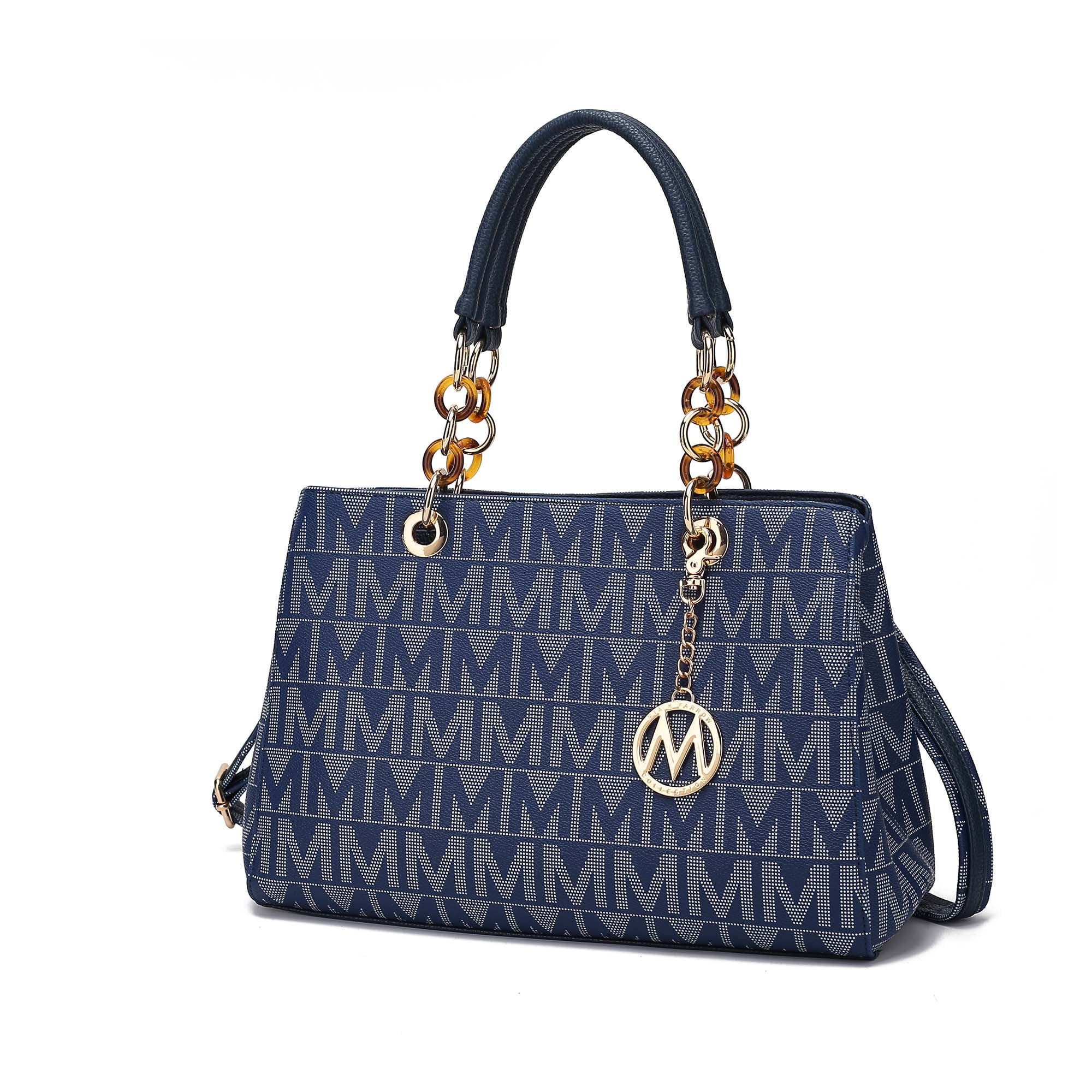 MKF Collection Sirna Women's Satchel Bag Signature Vegan ...