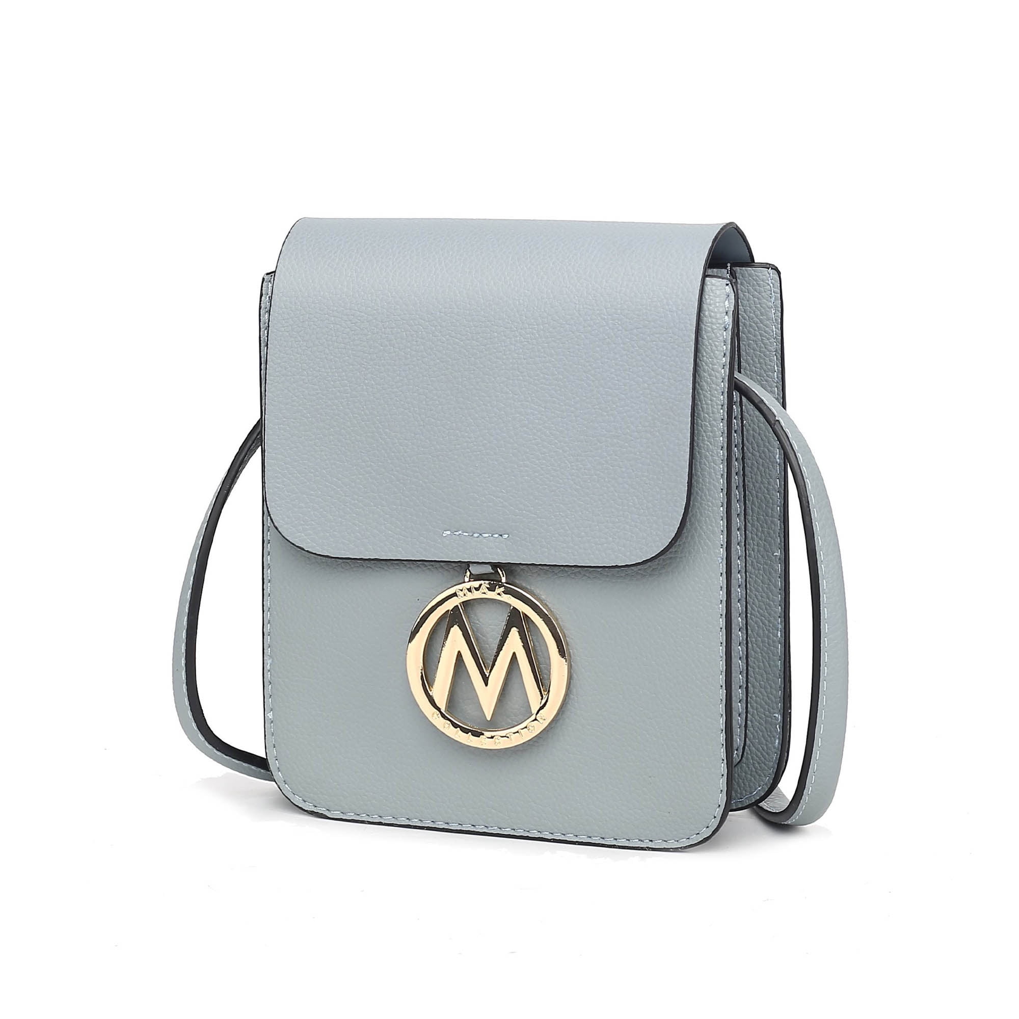 MKF Collection Skylar Small Crossbody Bag Vegan Leather Crossover Bag ...