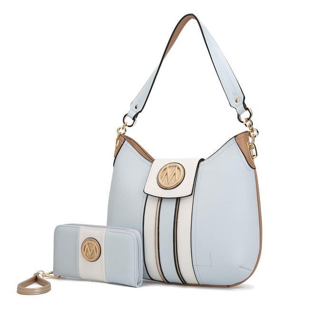 MKF Collection Torri Hobo Bag with Wallet, Vegan Leather Shoulder Bag ...