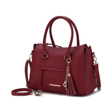 Mia K. Collection Raelynn Satchel Bag - Walmart.com