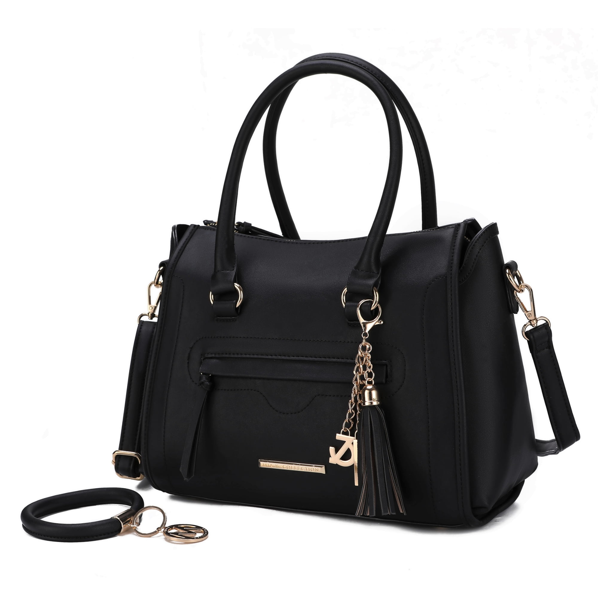 MKF Collection Valeria Women's Satchel Bag Vegan Leather Shoulder Bag ...