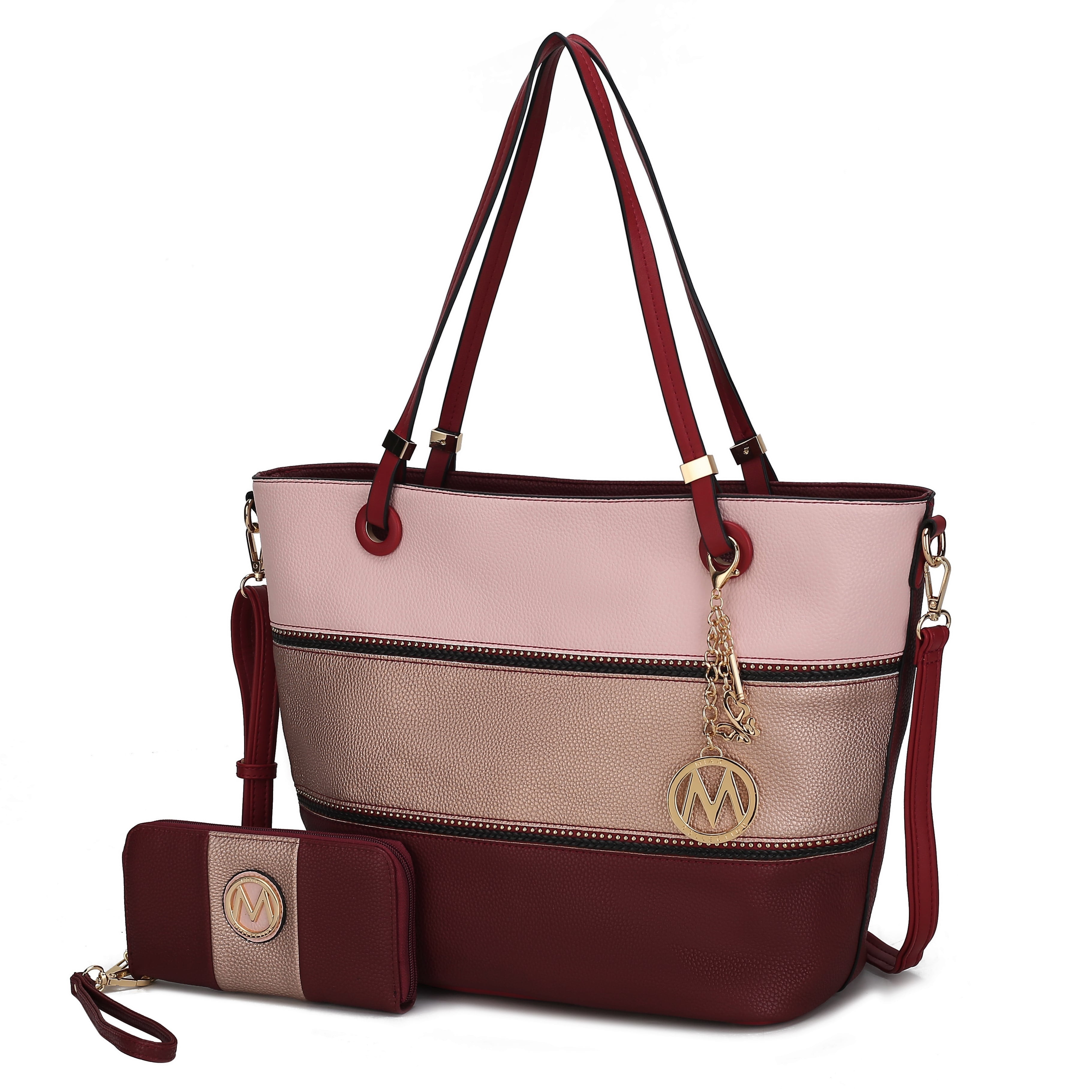 MKF Collection Vallie Tote Bag and Matching Wallet for Women - Vegan ...