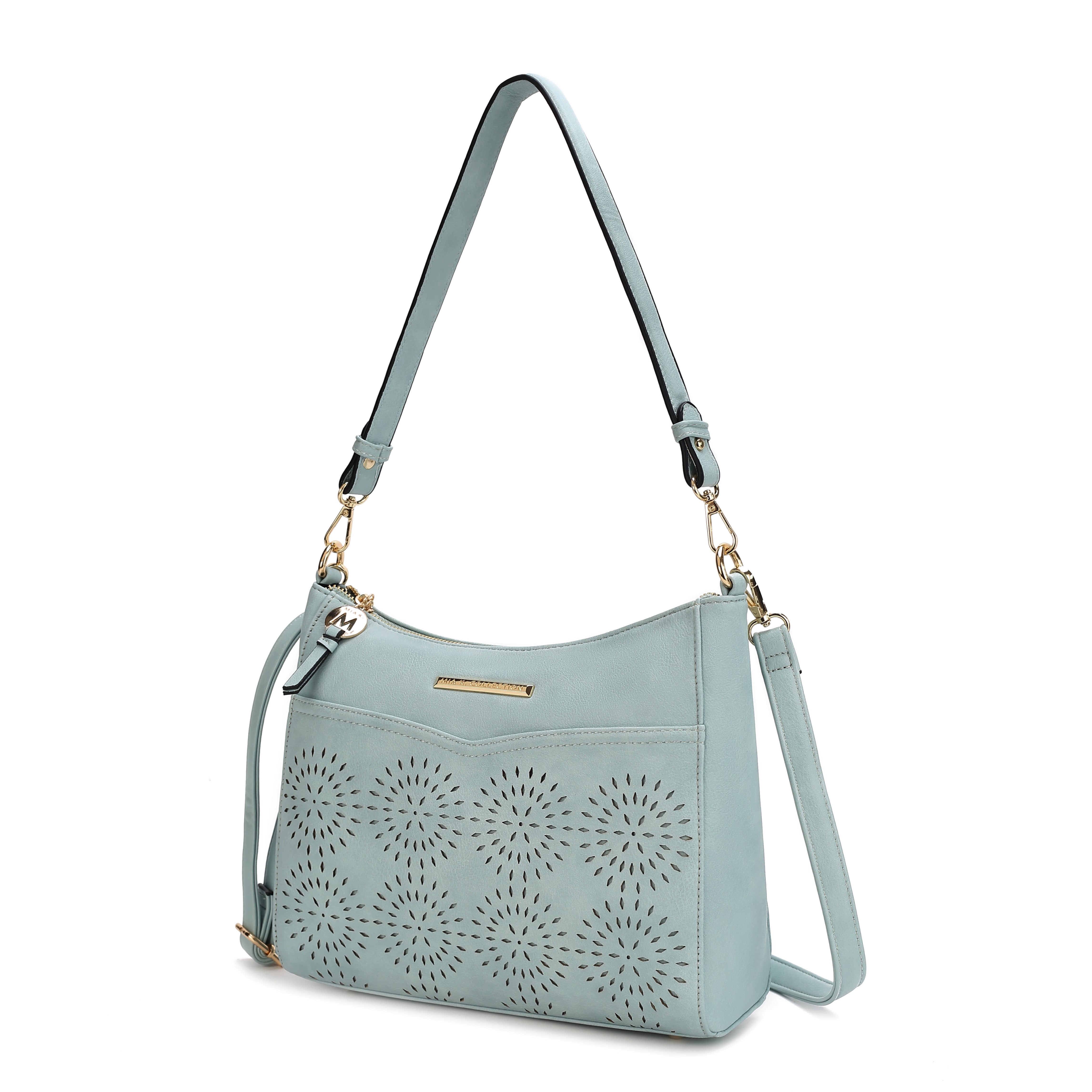 MKF Collection Vegan Leather Women's Shoulder Bag, Classy Crossbody ...