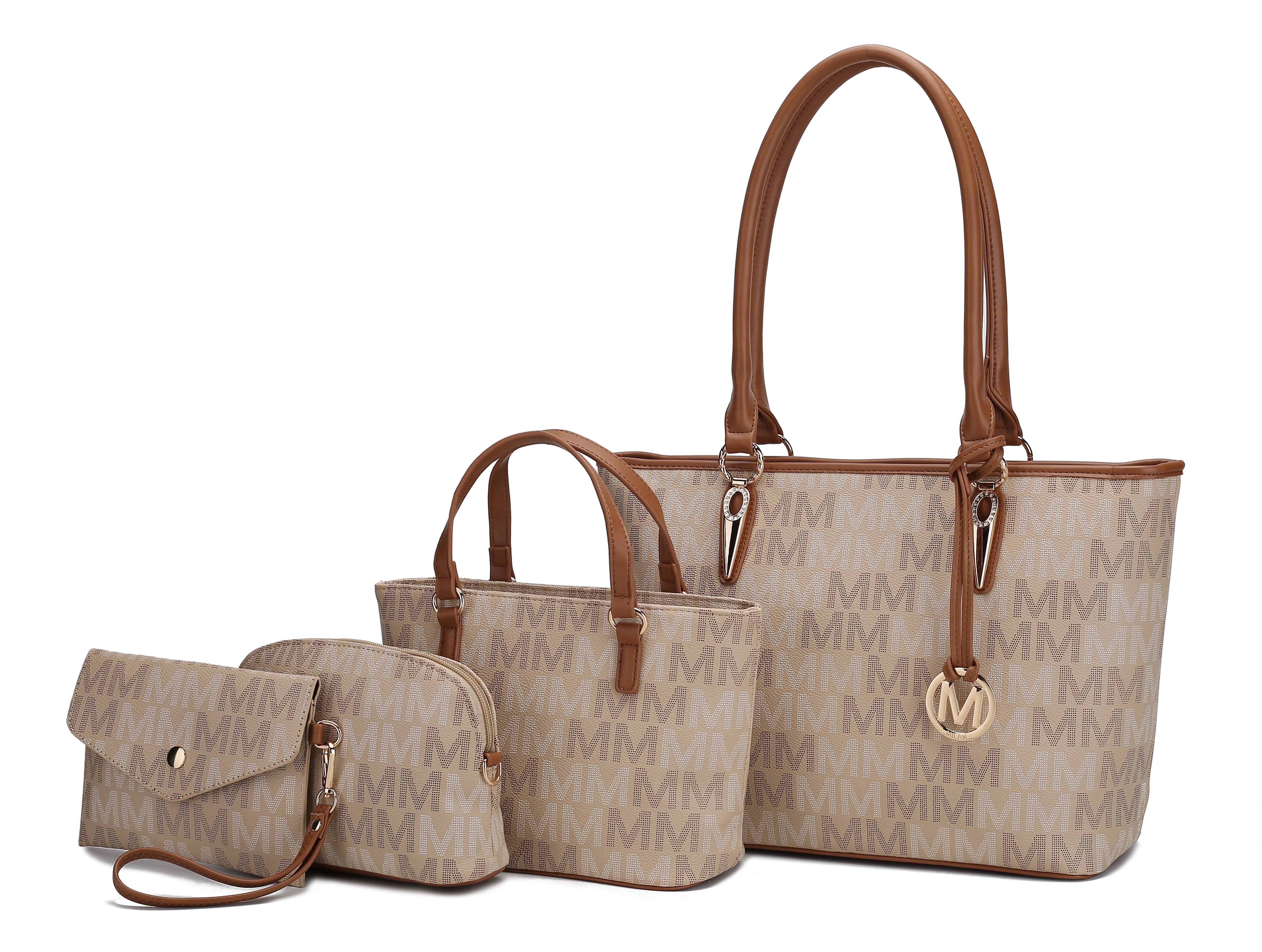 MKF Collection Vegan Leather Women's Tote Bag, Small Tote Handbag ...