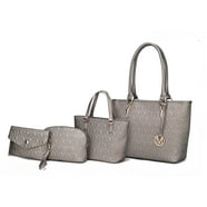 MKF Collection Gardenia Vegan Leather Women's Tote Bag & Wallet, Trend ...