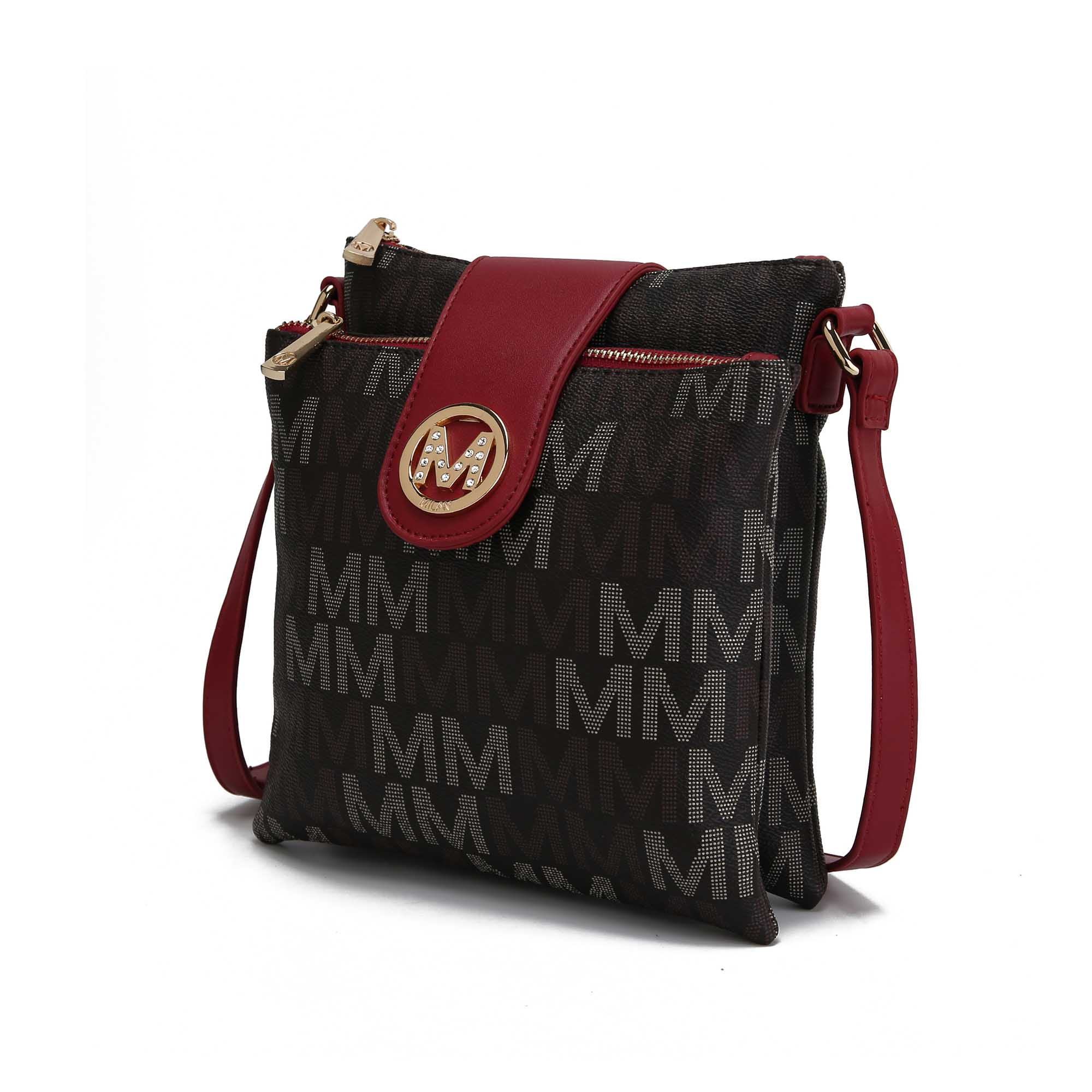 MKF Collection Nadien Women's Crossbody Bag, Signature Vegan Leather ...