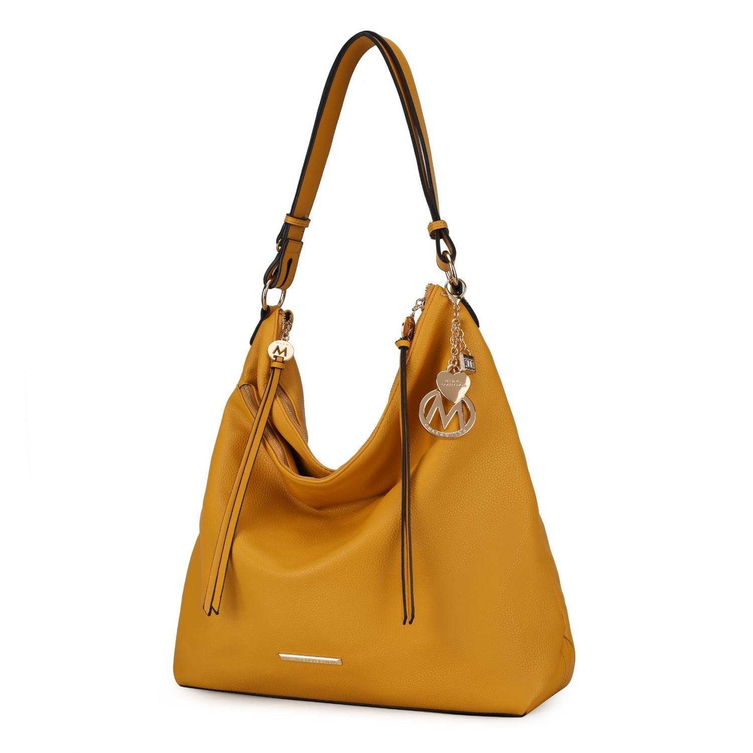 MKF Collection Women's Elise Hobo Handbag by Mia K. - Yellow - Walmart.com